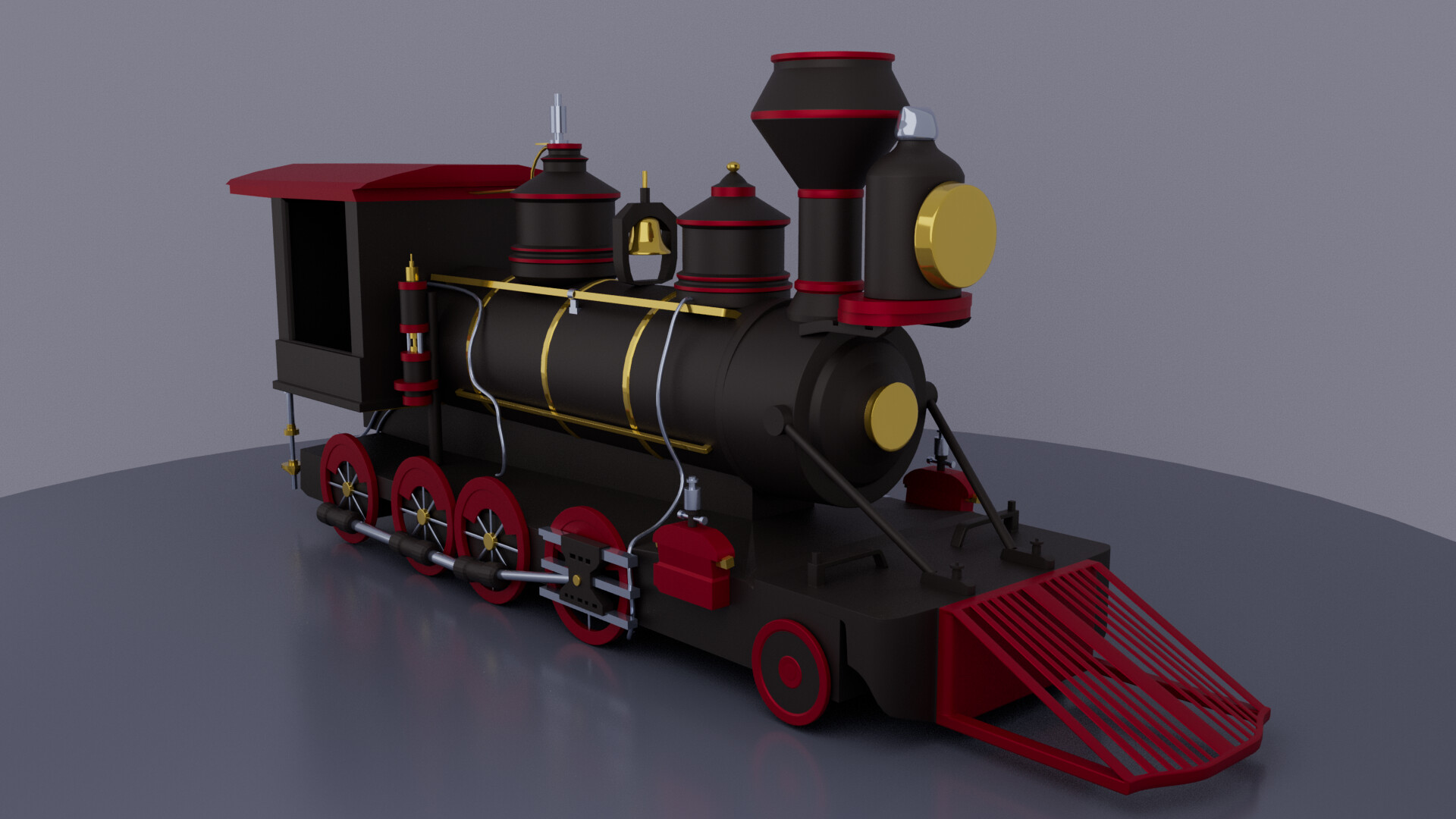 ArtStation - Locomotive Steam Engine