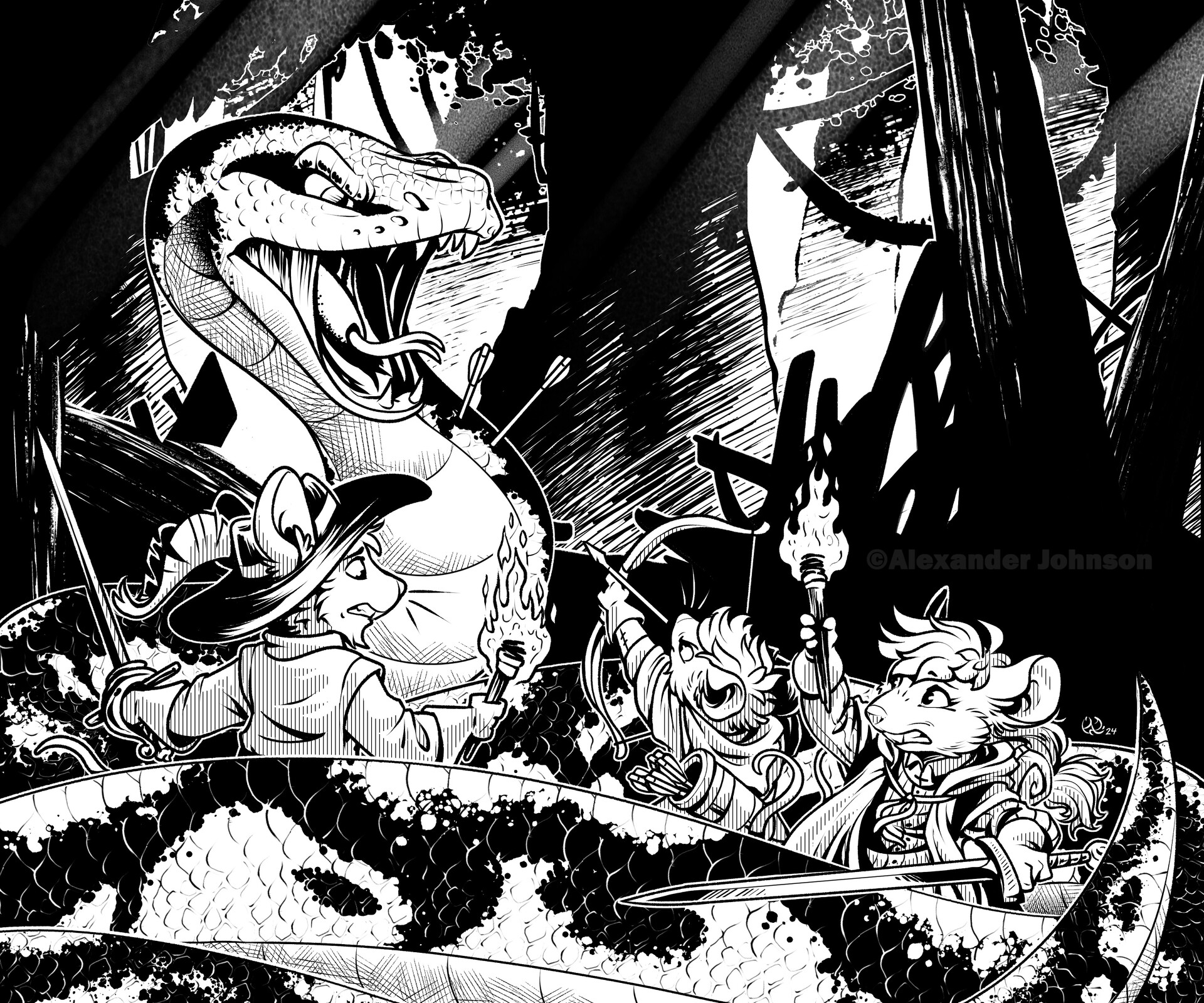 ArtStation - Python Attack