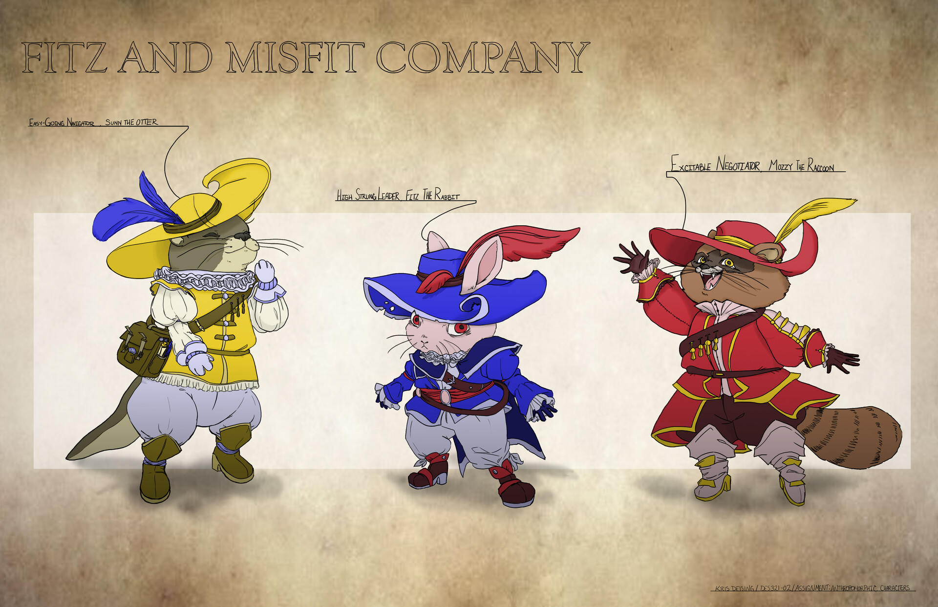 ArtStation - Fitz and Misfit Company