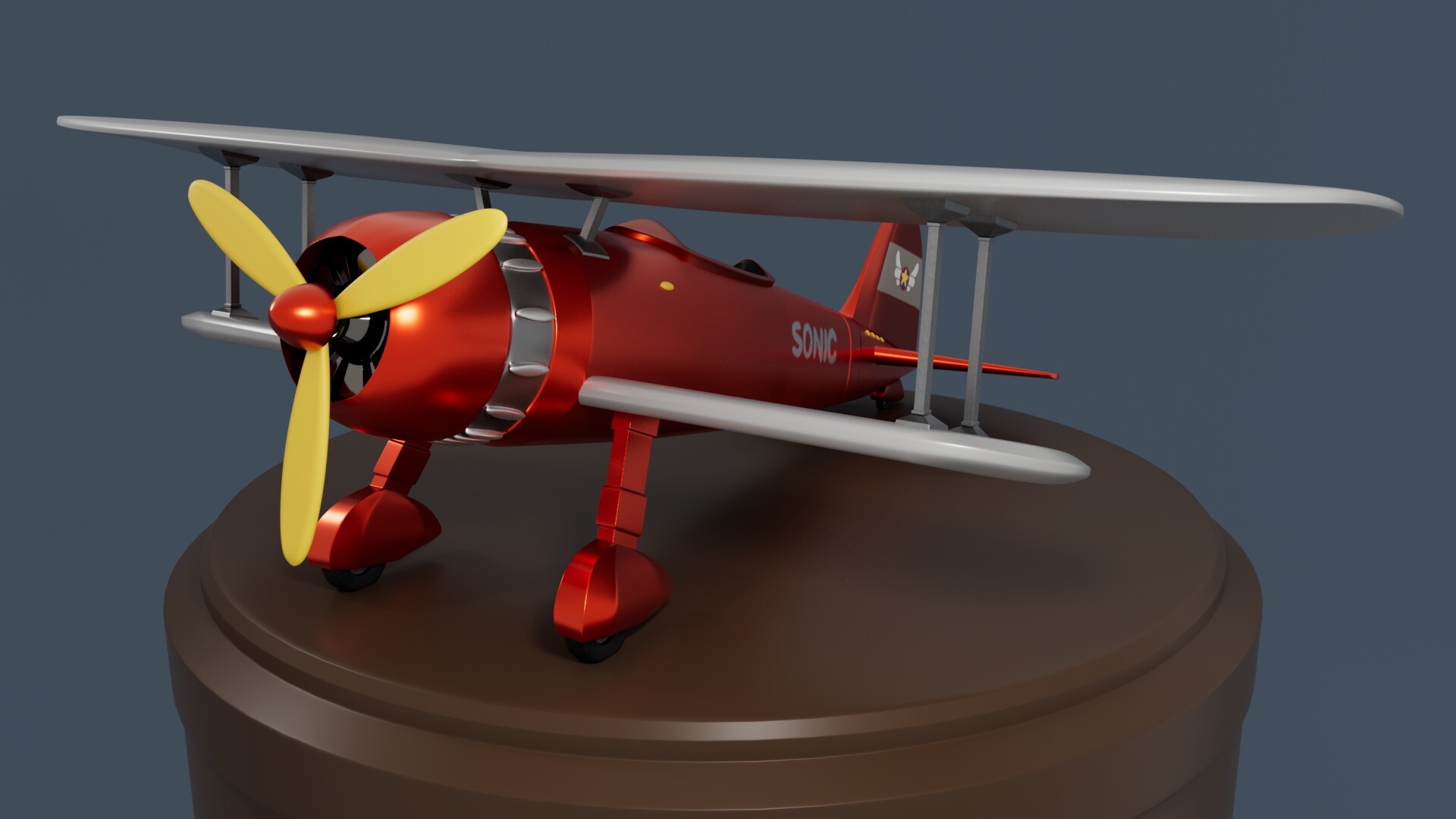 ArtStation - The Tornado Biplane