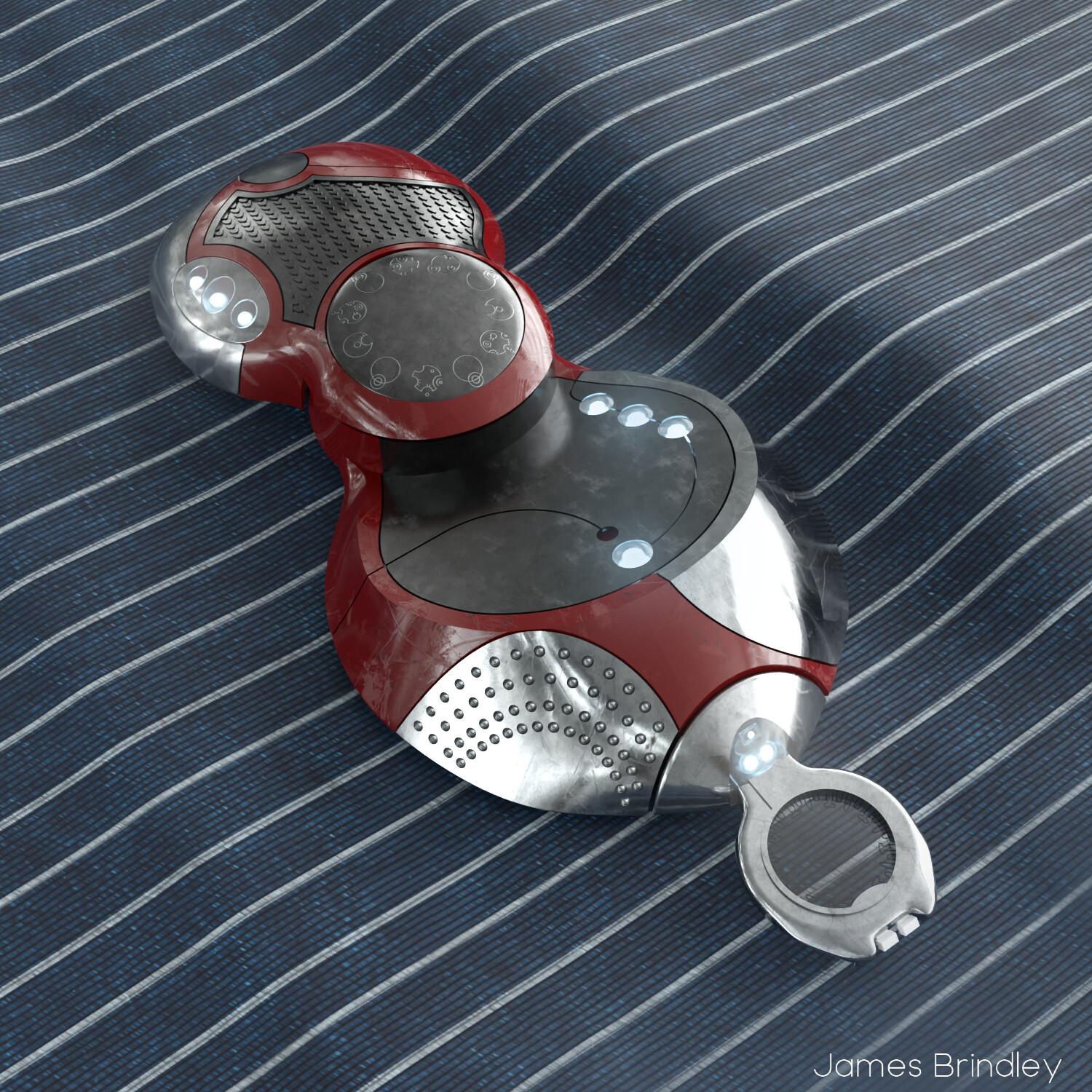 ArtStation - 15th Doctor sonic screwdriver yellow