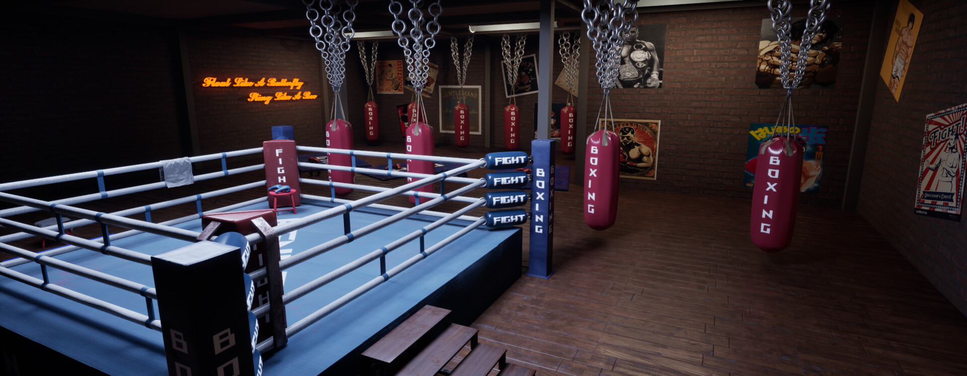 ArtStation - Boxing Gym