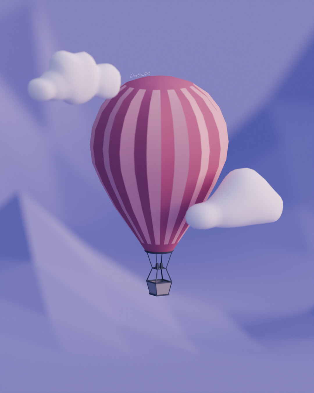 ArtStation - 3D Hot Air Balloon