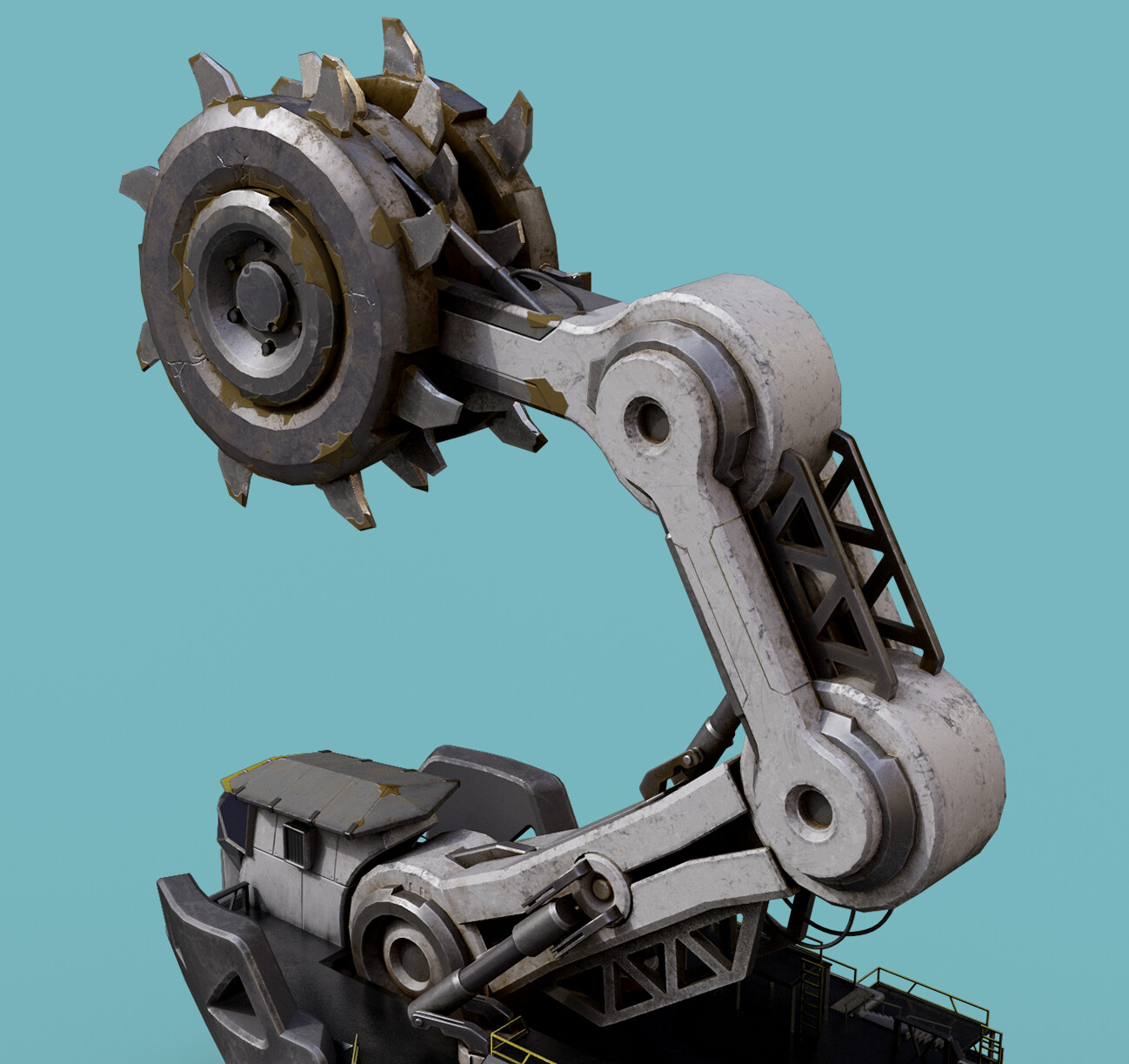 Teddy Sang Jeong - Mining Saw Machine