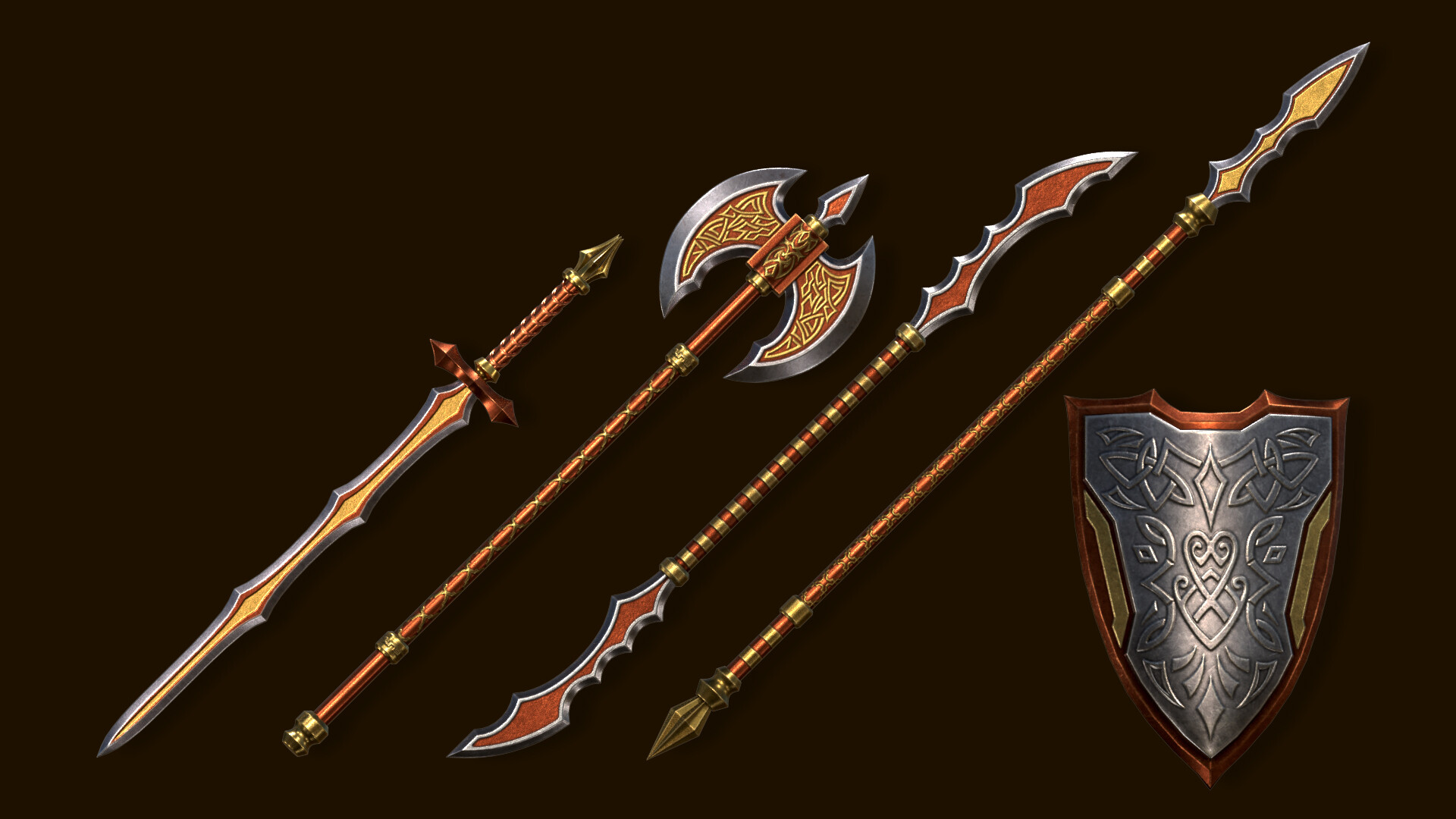 Iryna Nikitina - Viking Weapons Pack