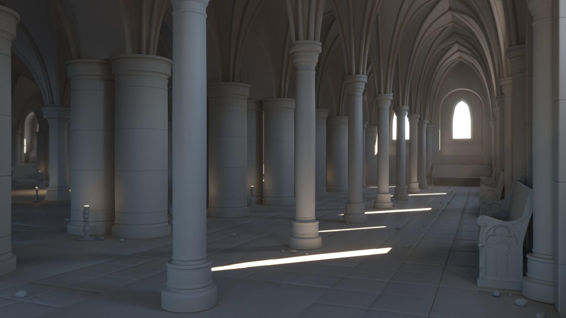 ArtStation - Modular Environment Assignment, Intermediate Term at Think Tank