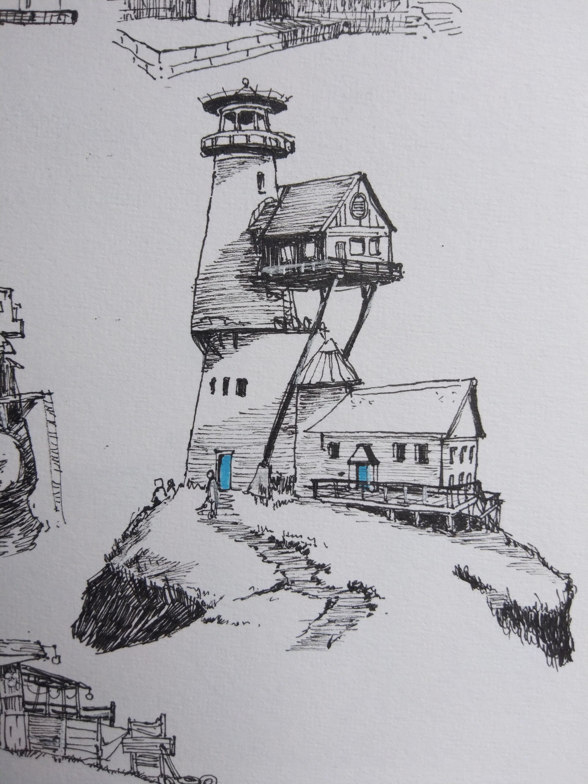 ArtStation - Urban Sketch Practice