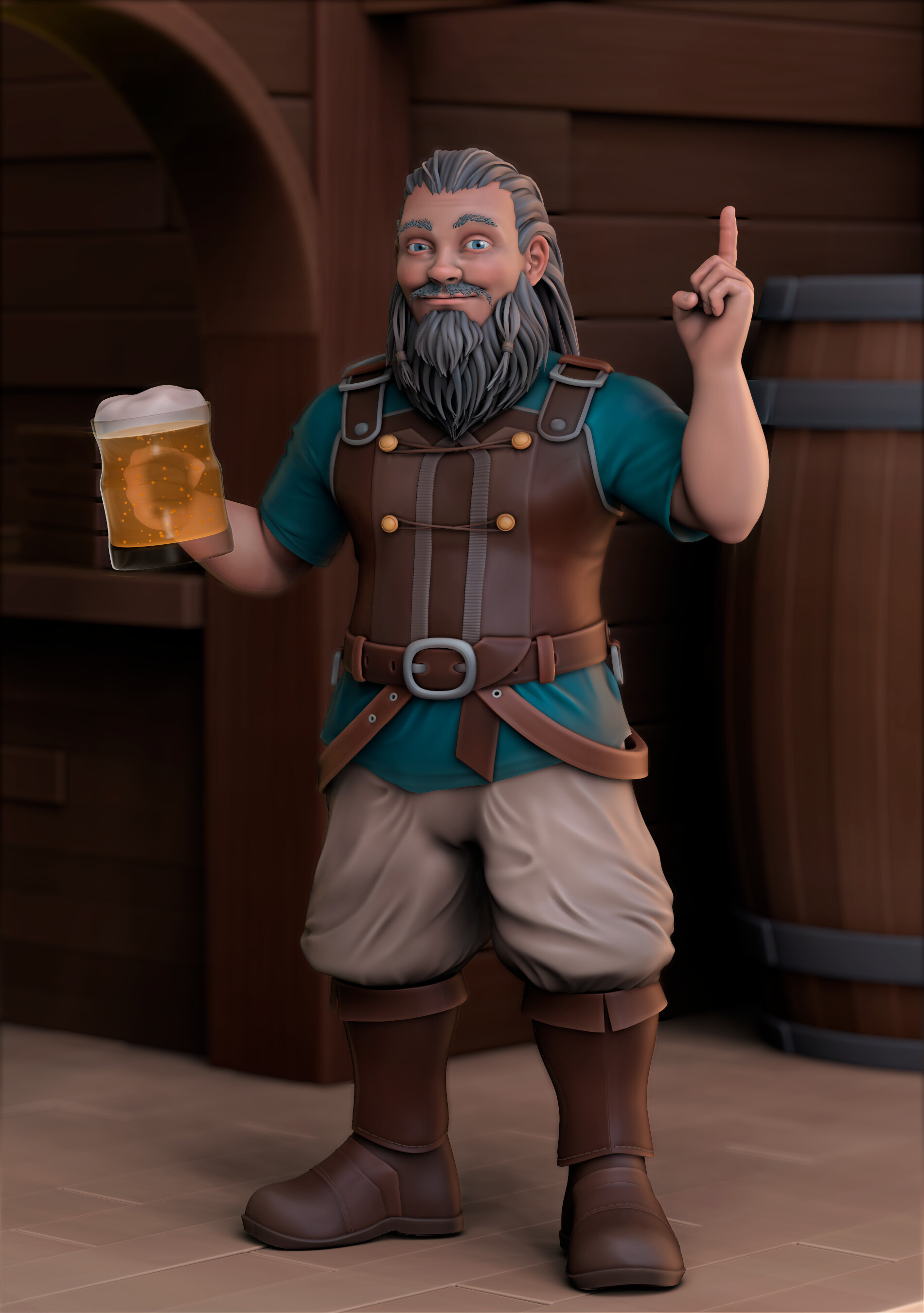 ArtStation - Pub's Dwarf