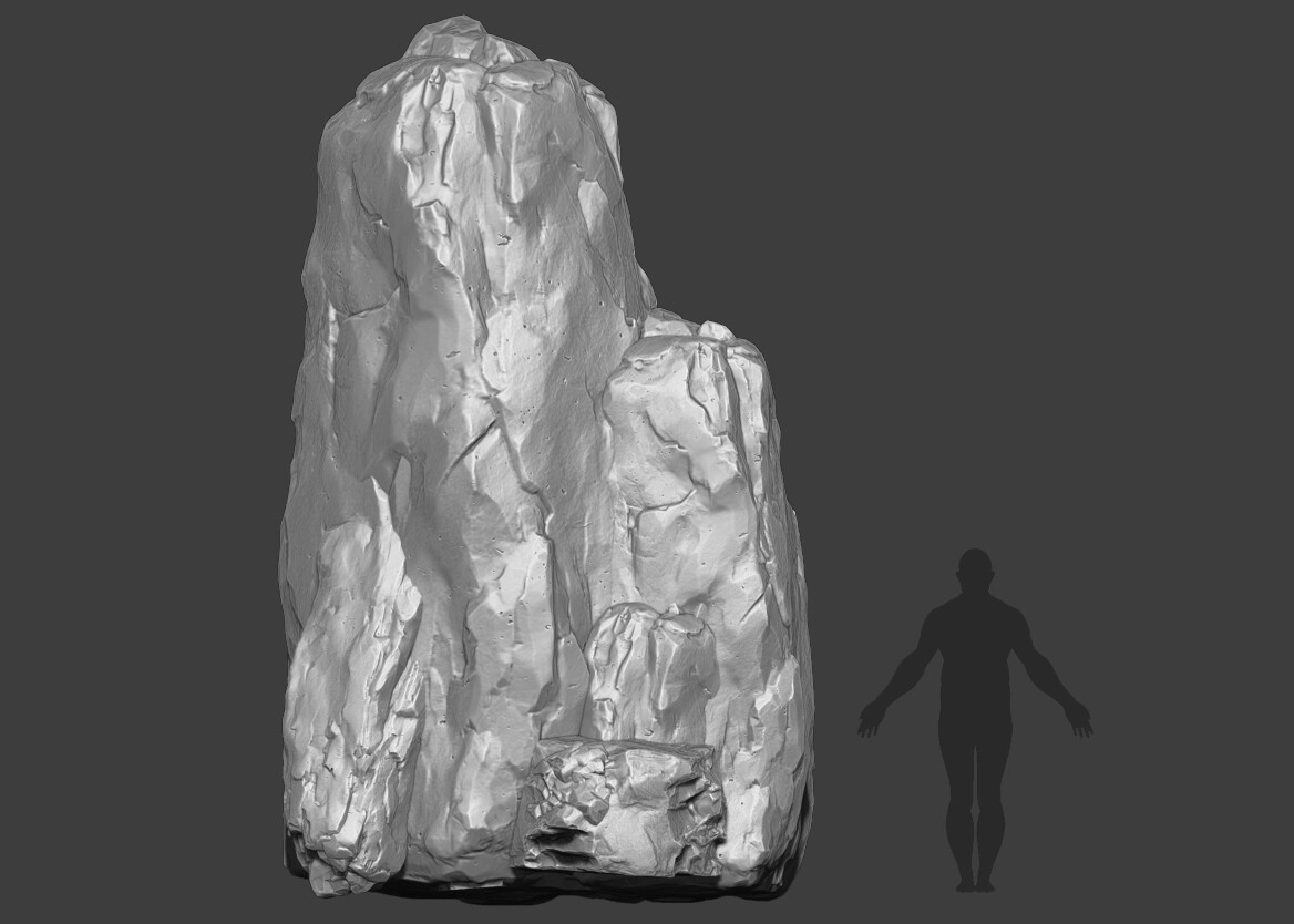ArtStation - Rock Study