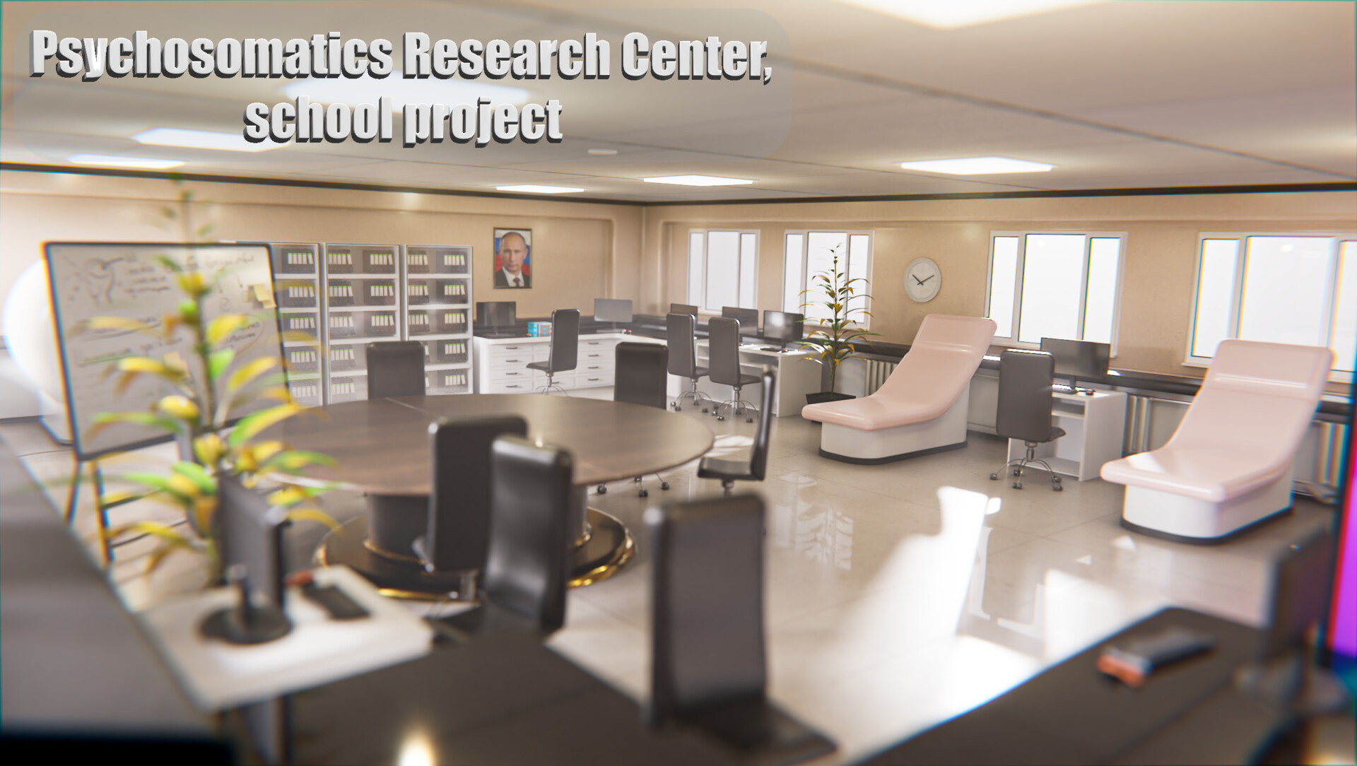 ArtStation - Psychosomatics Research Center | school project