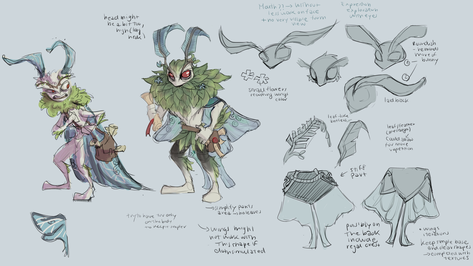 Mara (Nox) Daraban - Alice Through the Fey Realm - Character Concepts