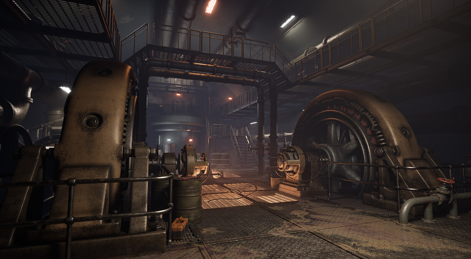 Maria Grigoreva - Old military submarine - UE5 Game Location Level Art