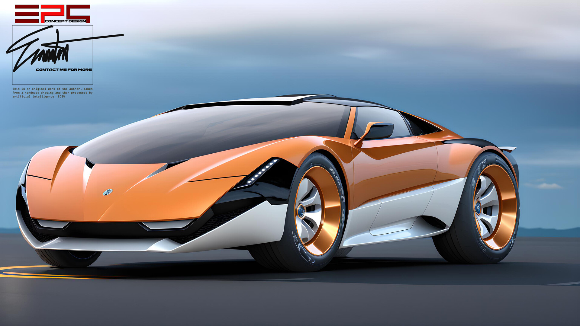 ArtStation - B020 Concept Car Design