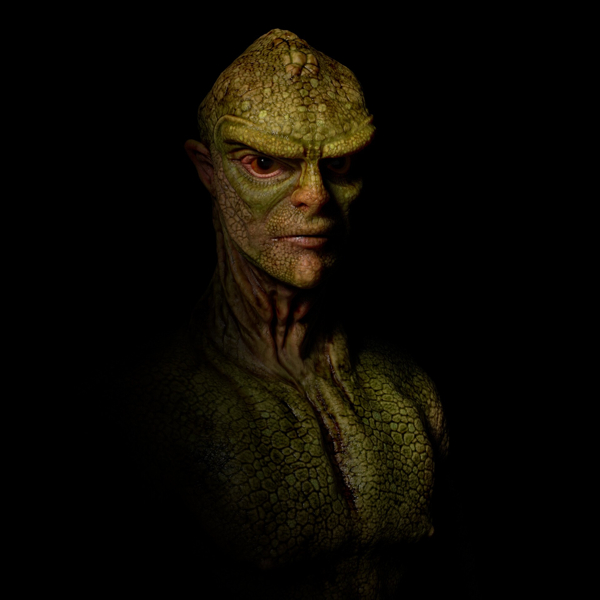 humanoid lizard alien