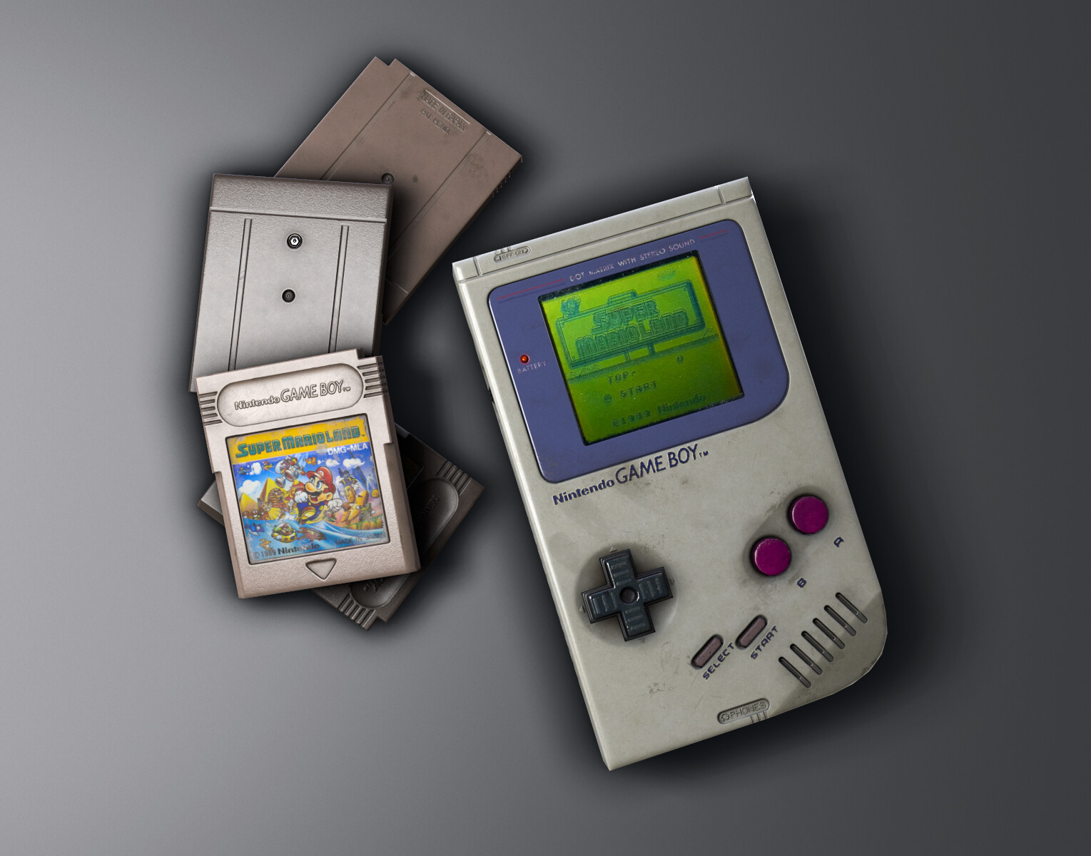 ArtStation - Nintendo GAME BOY