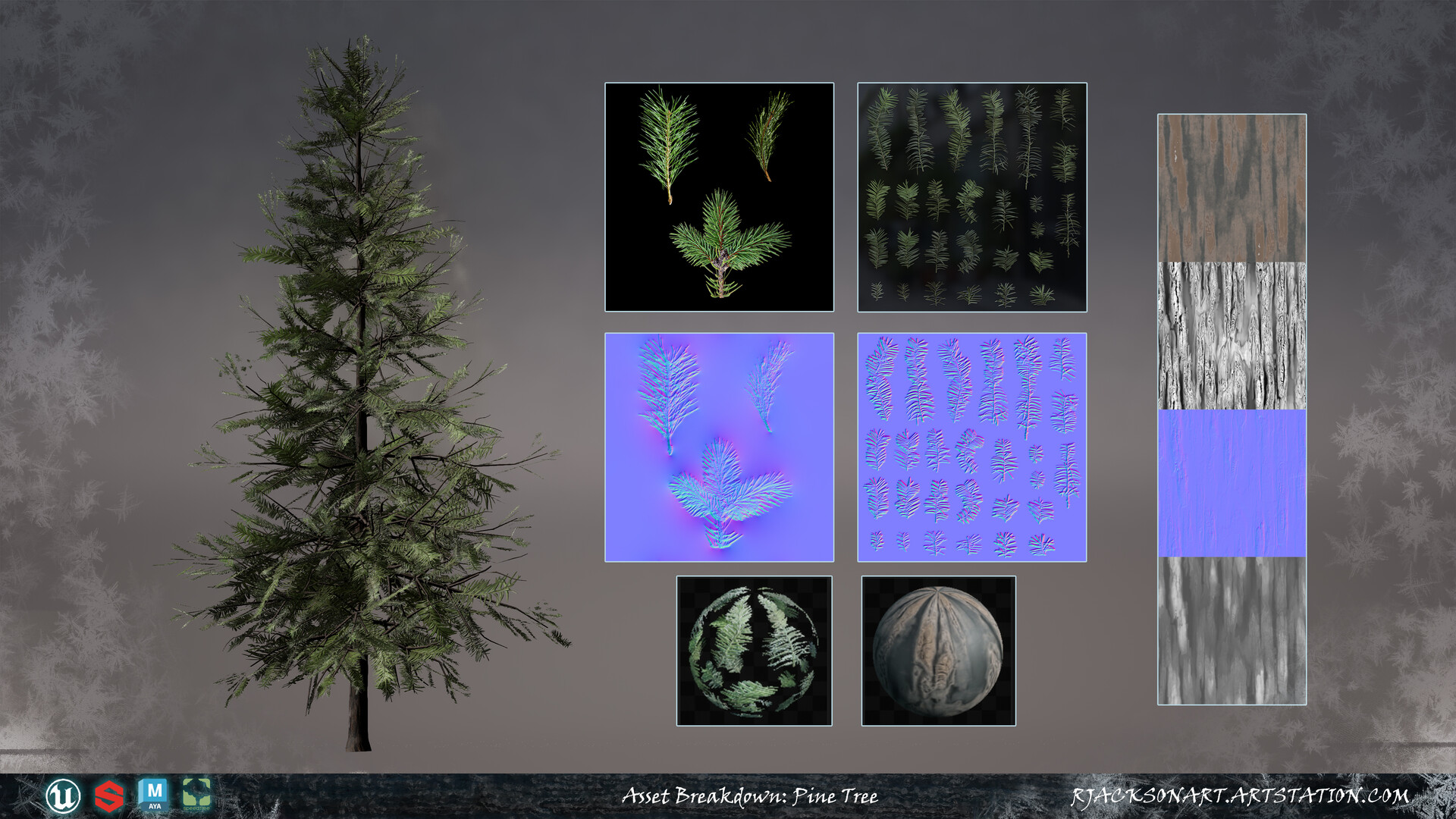 Rees Jackson - Shiver- Scandinavian Forest Asset Breakdown