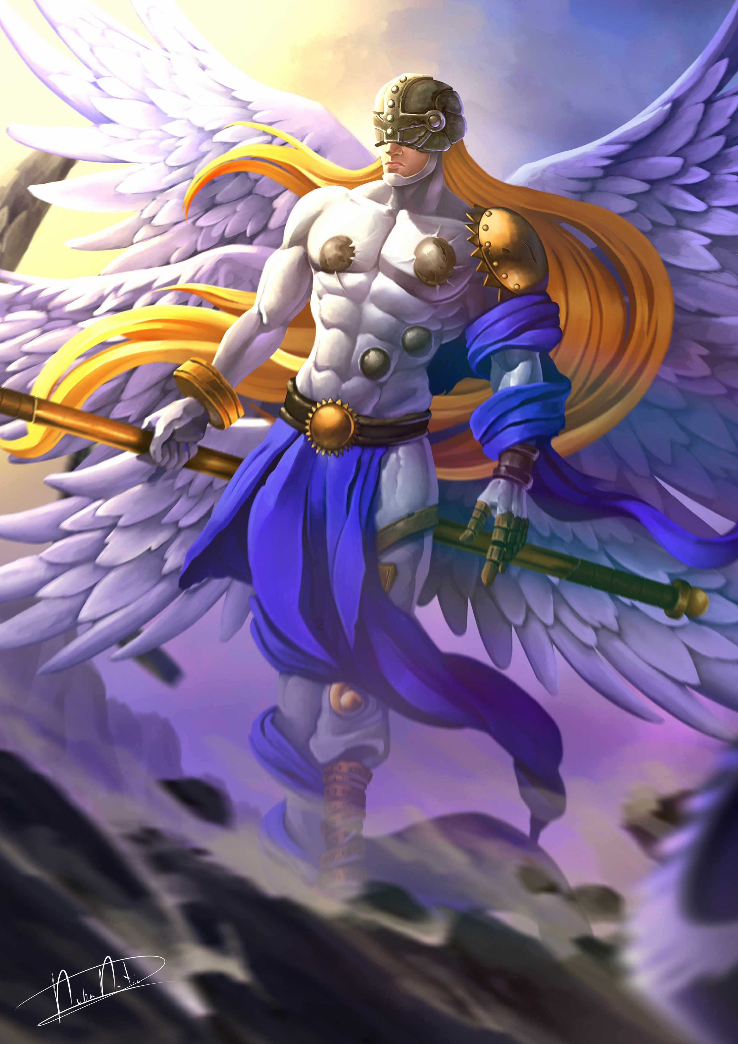 angemon wallpaper