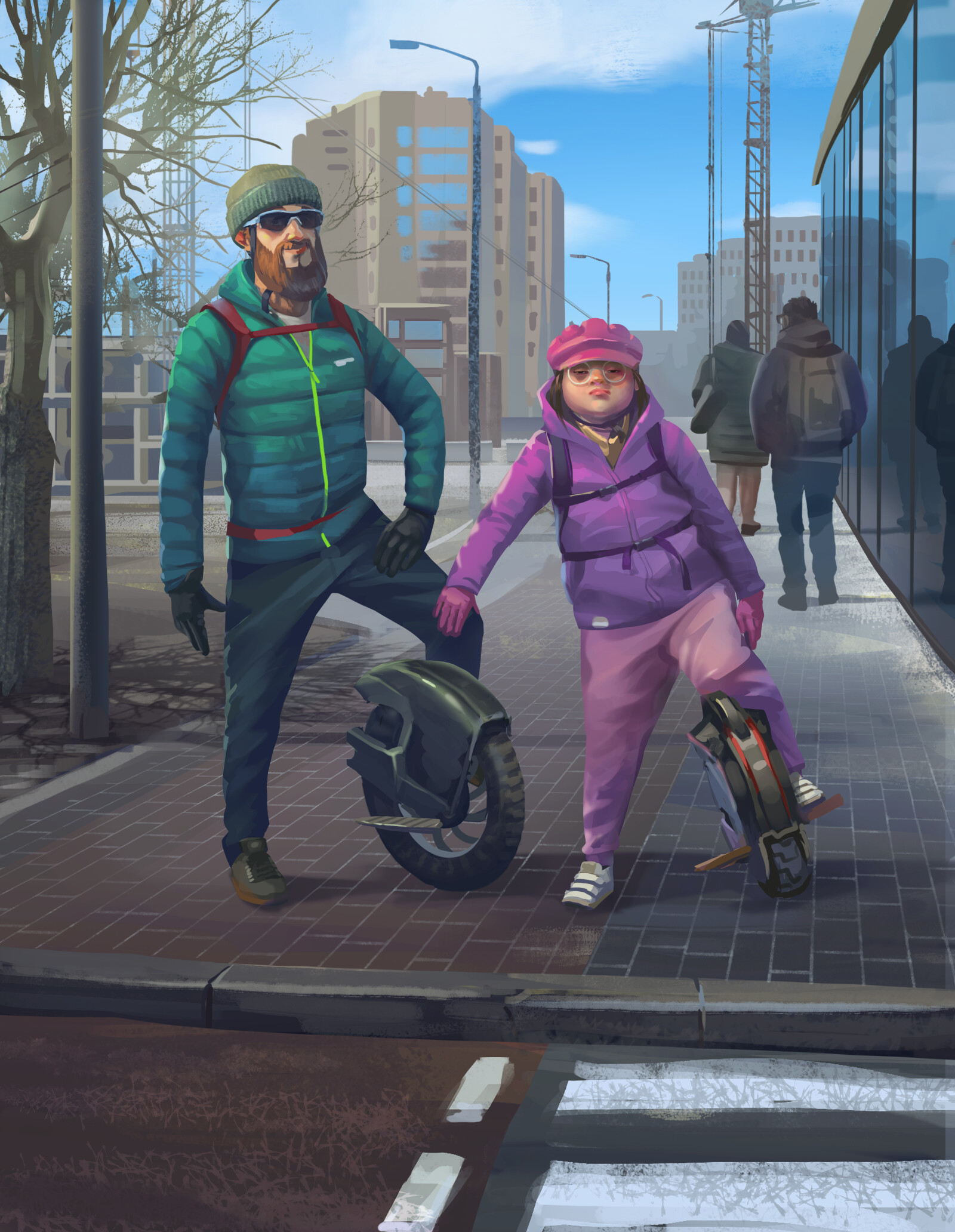 ArtStation - Urban spring