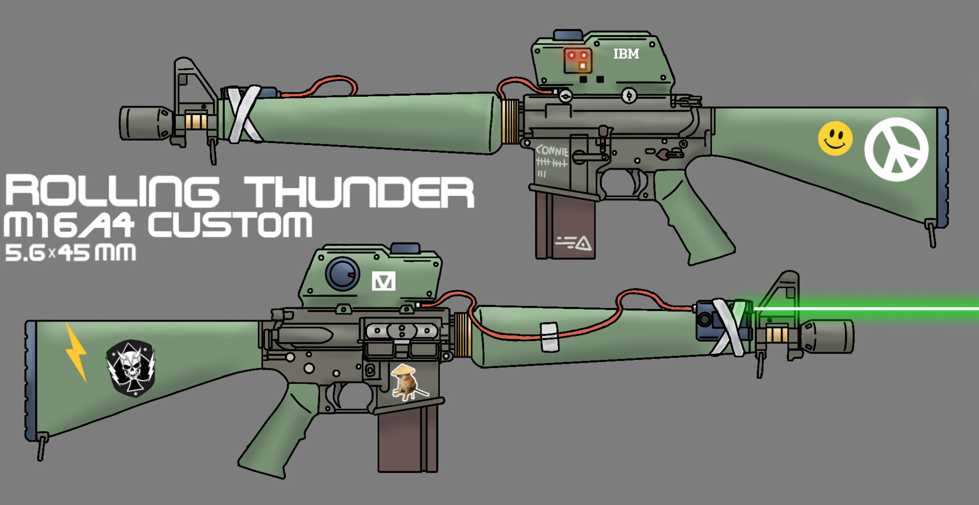 ArtStation - THE ROLLING THUNDER