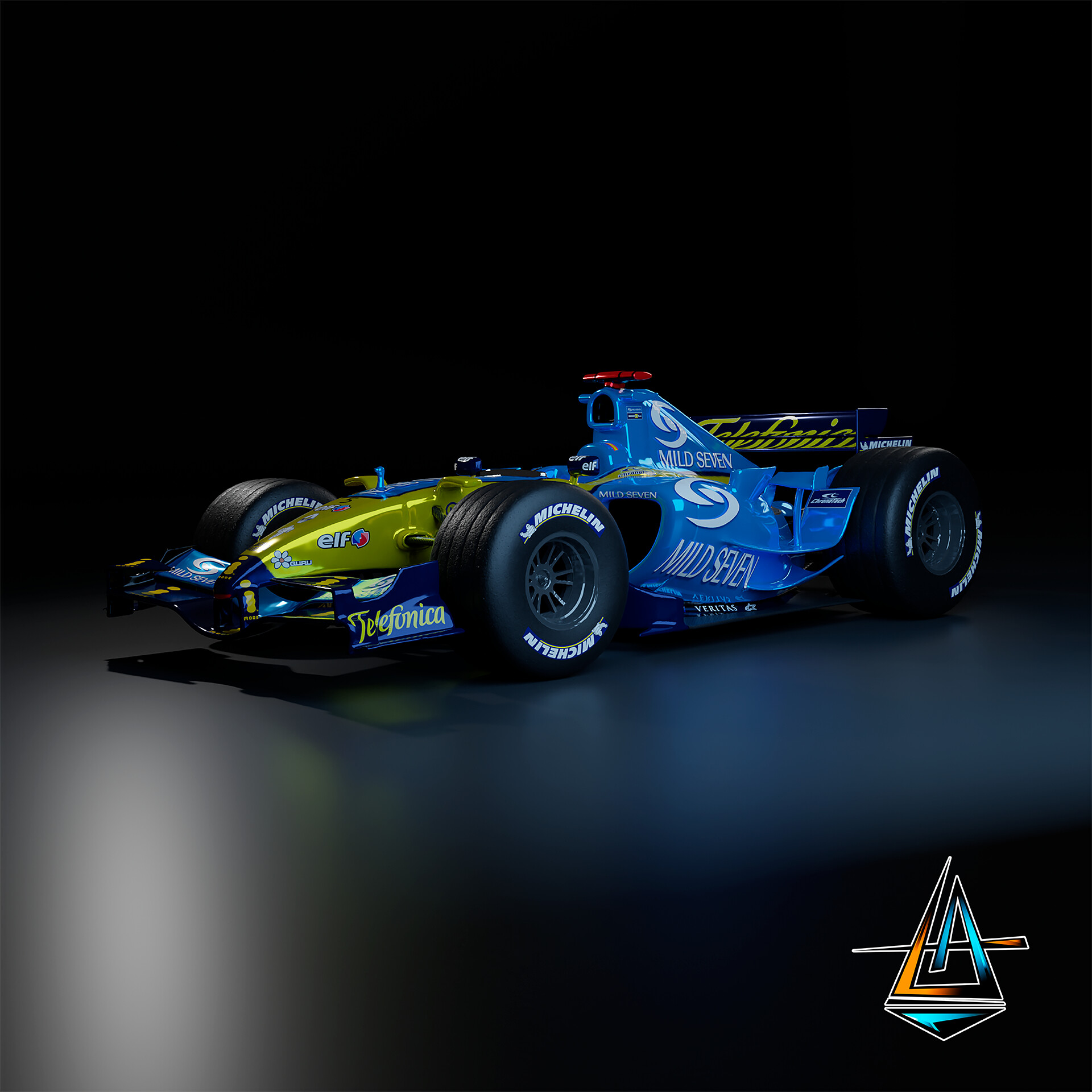ArtStation - RENAULT R25 (ESTILIZADO)