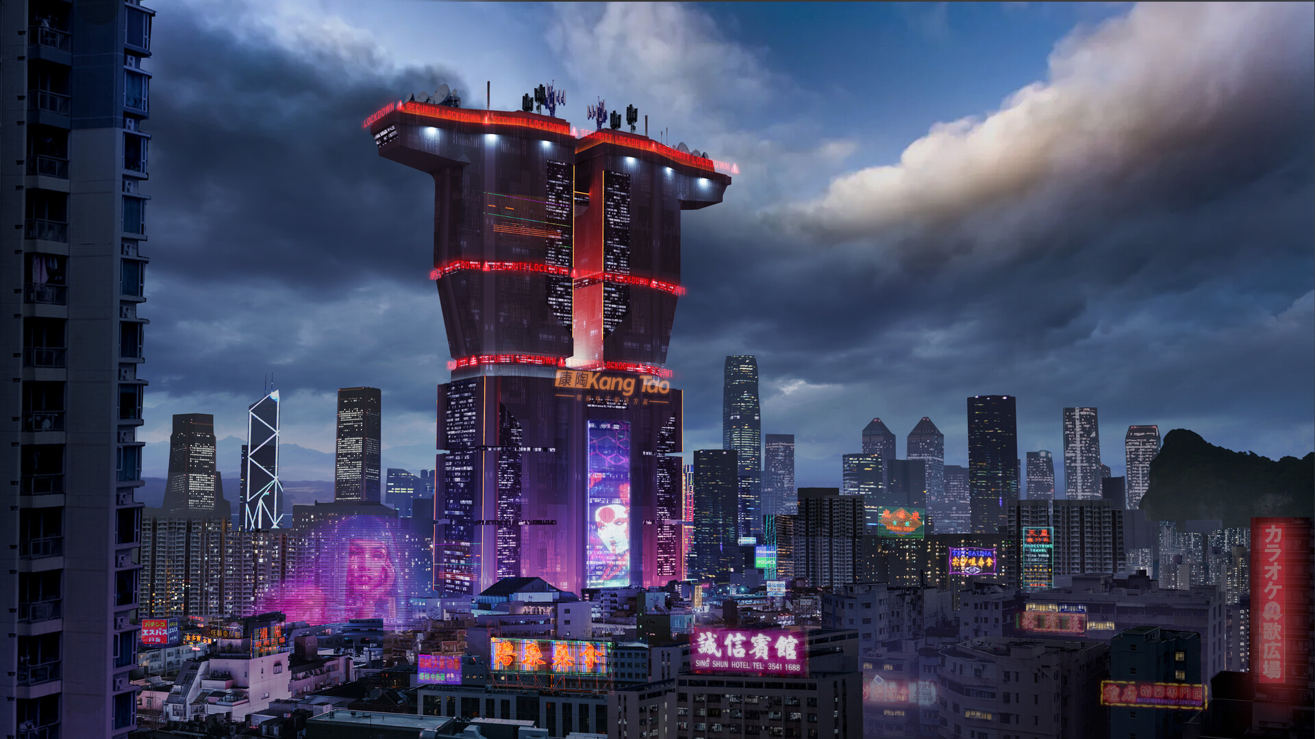 ArtStation - Megacorp Tower