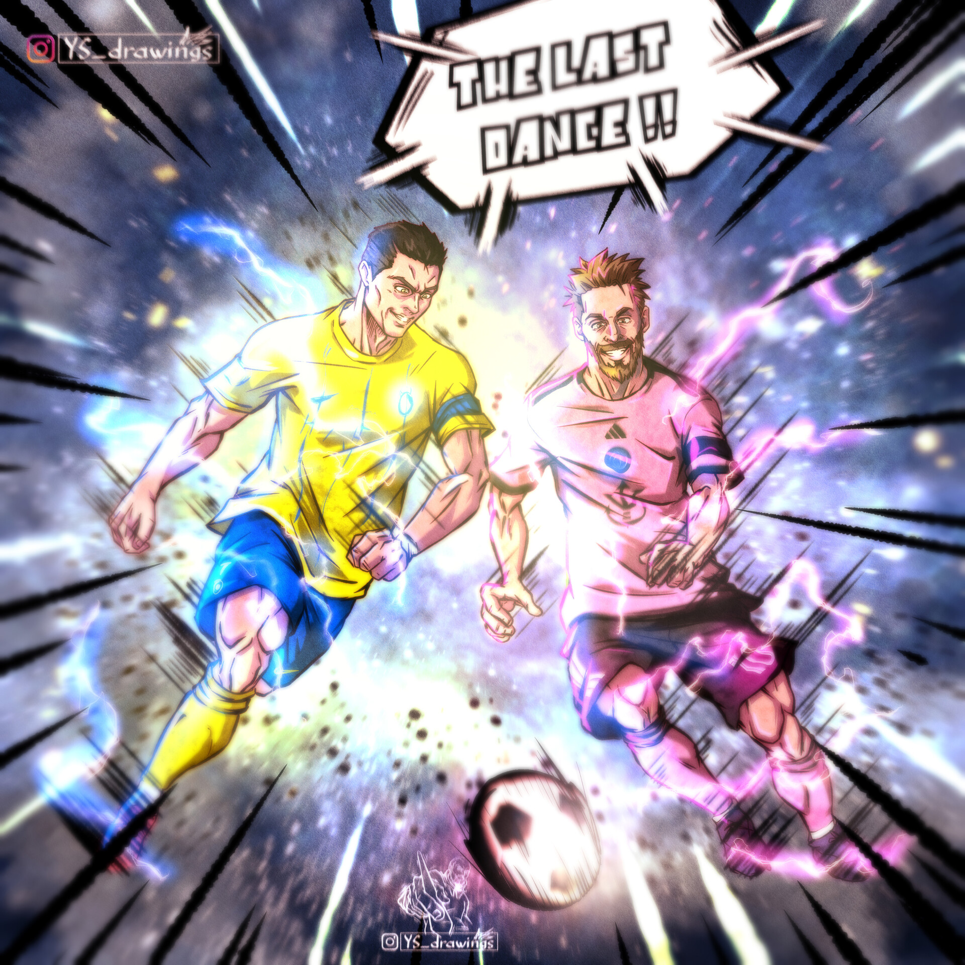 ArtStation - Mixed Football Related Anime Artworks