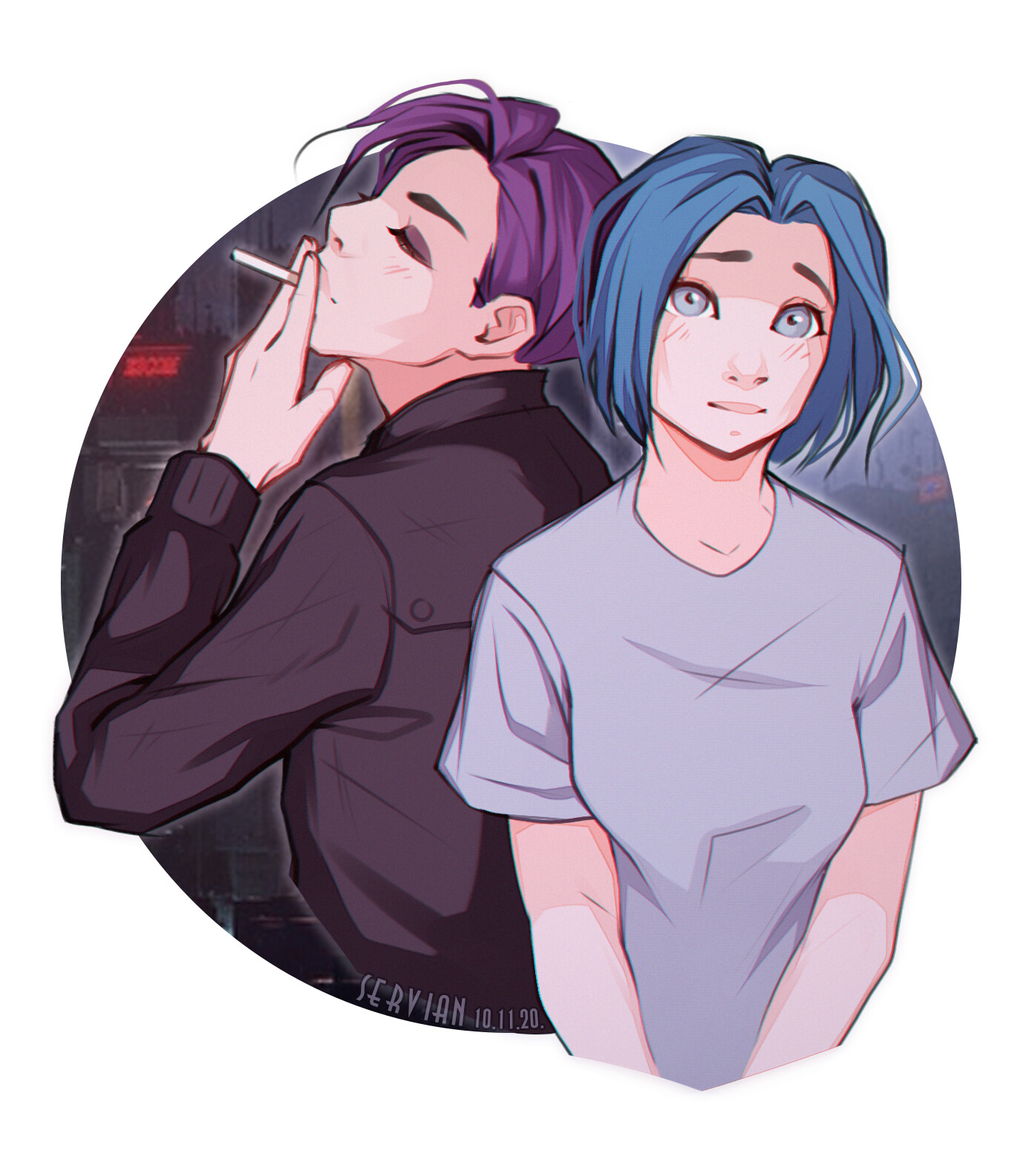 ArtStation - Two girls