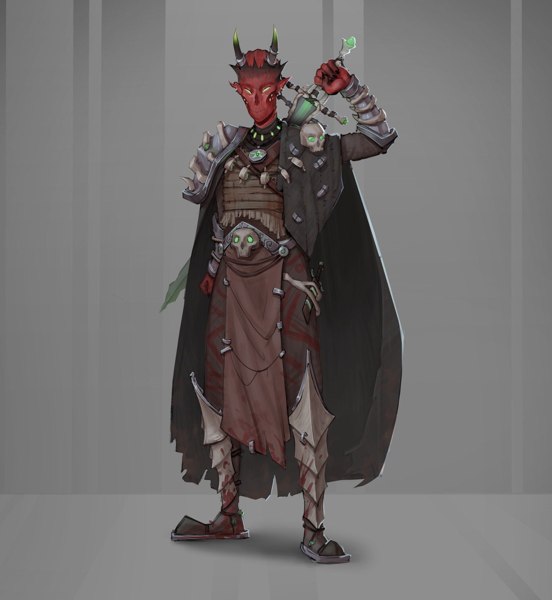 ArtStation - Dark Lord (character + weapon)