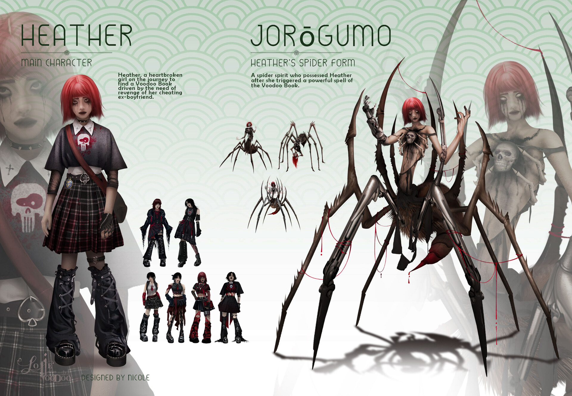 ArtStation - Heather (Love at First Voodoo)