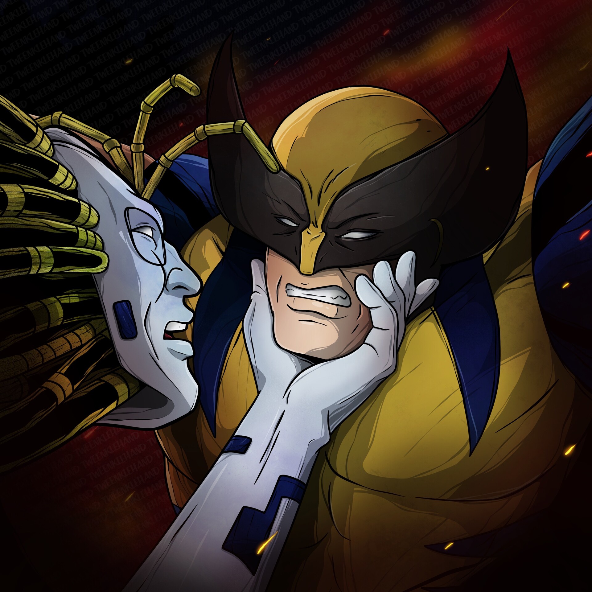 ArtStation - Wolverine x Falanx