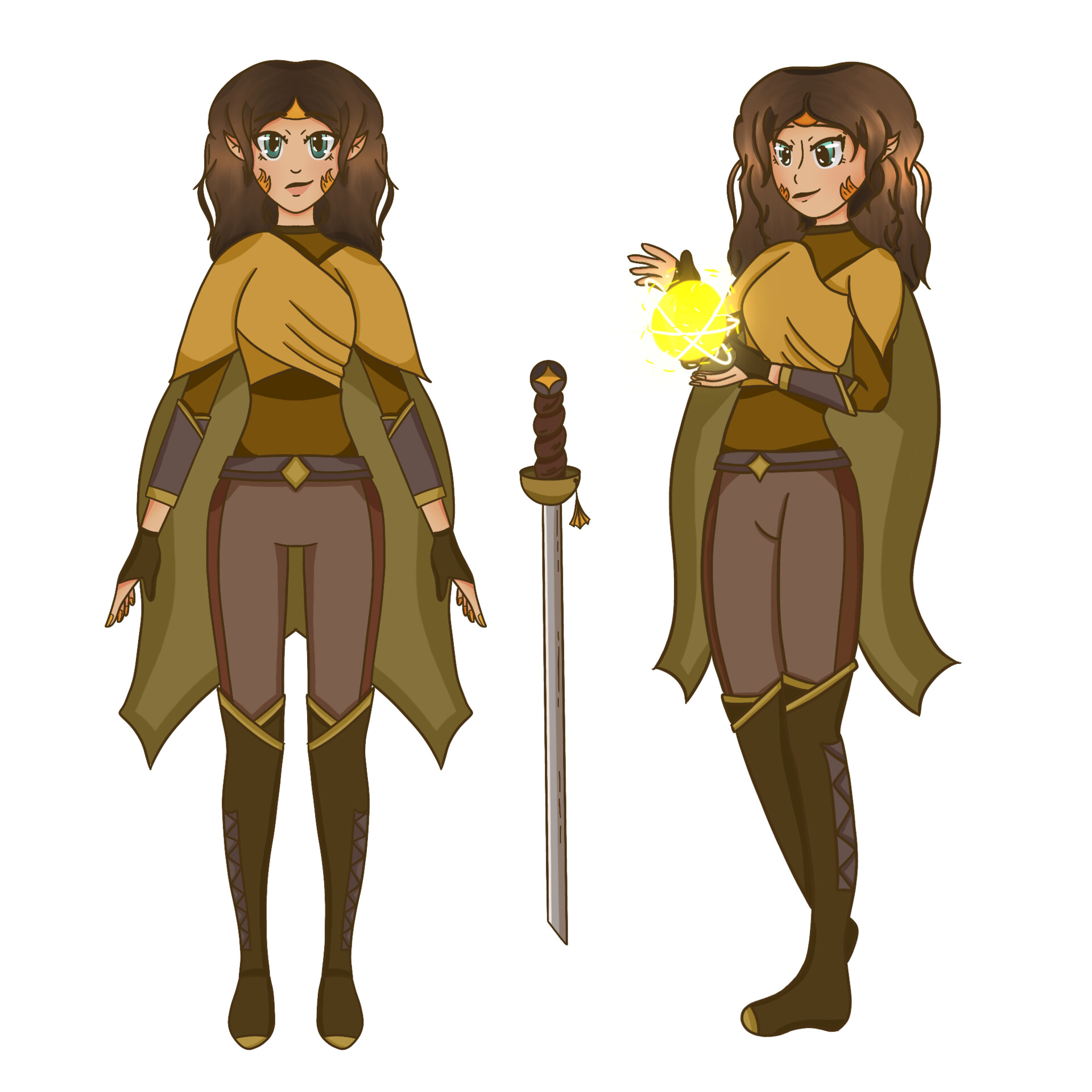 Madison Plotts - Elemental Character Concepts