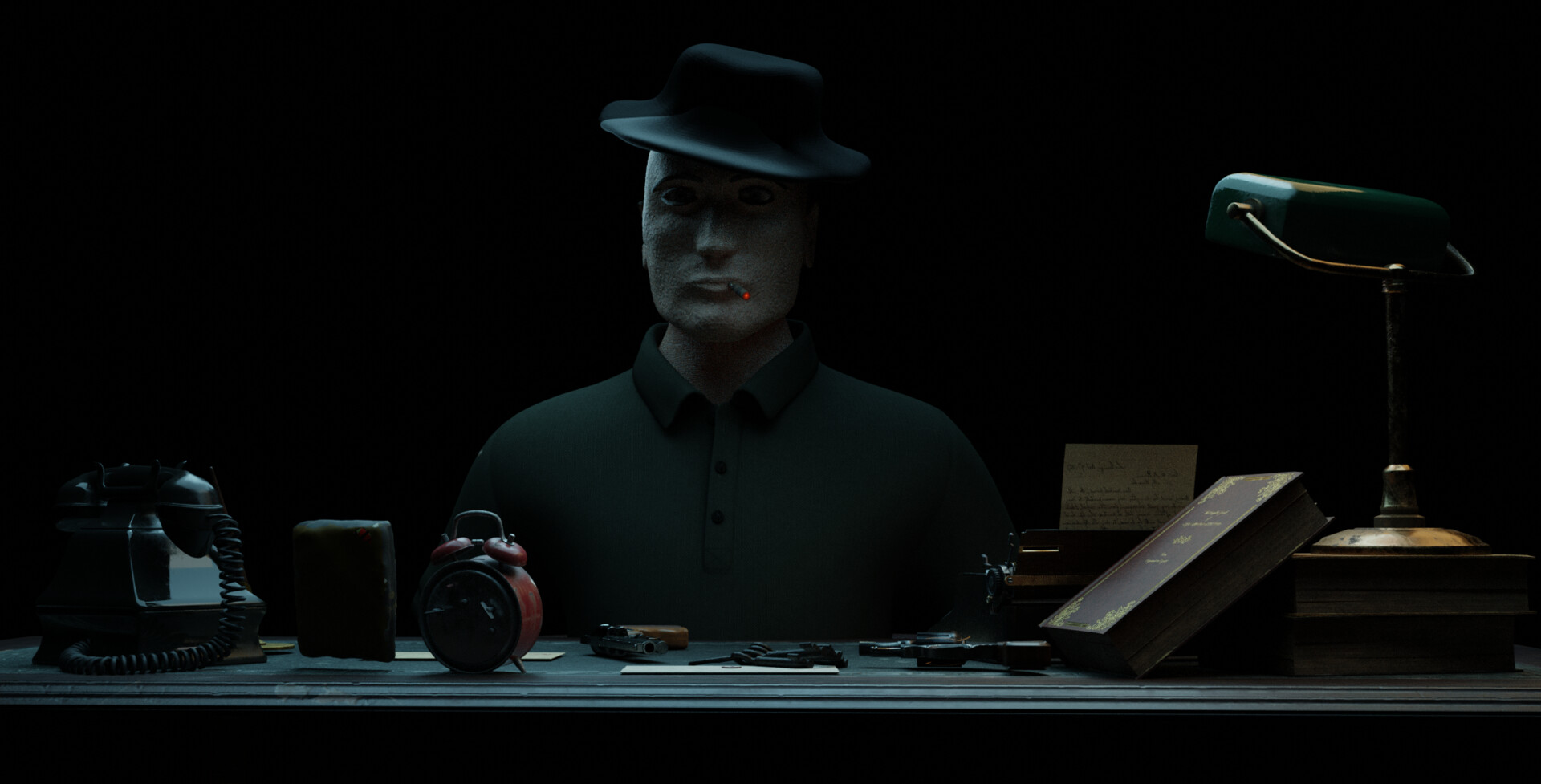 ArtStation - Sicilian member of the Mafia