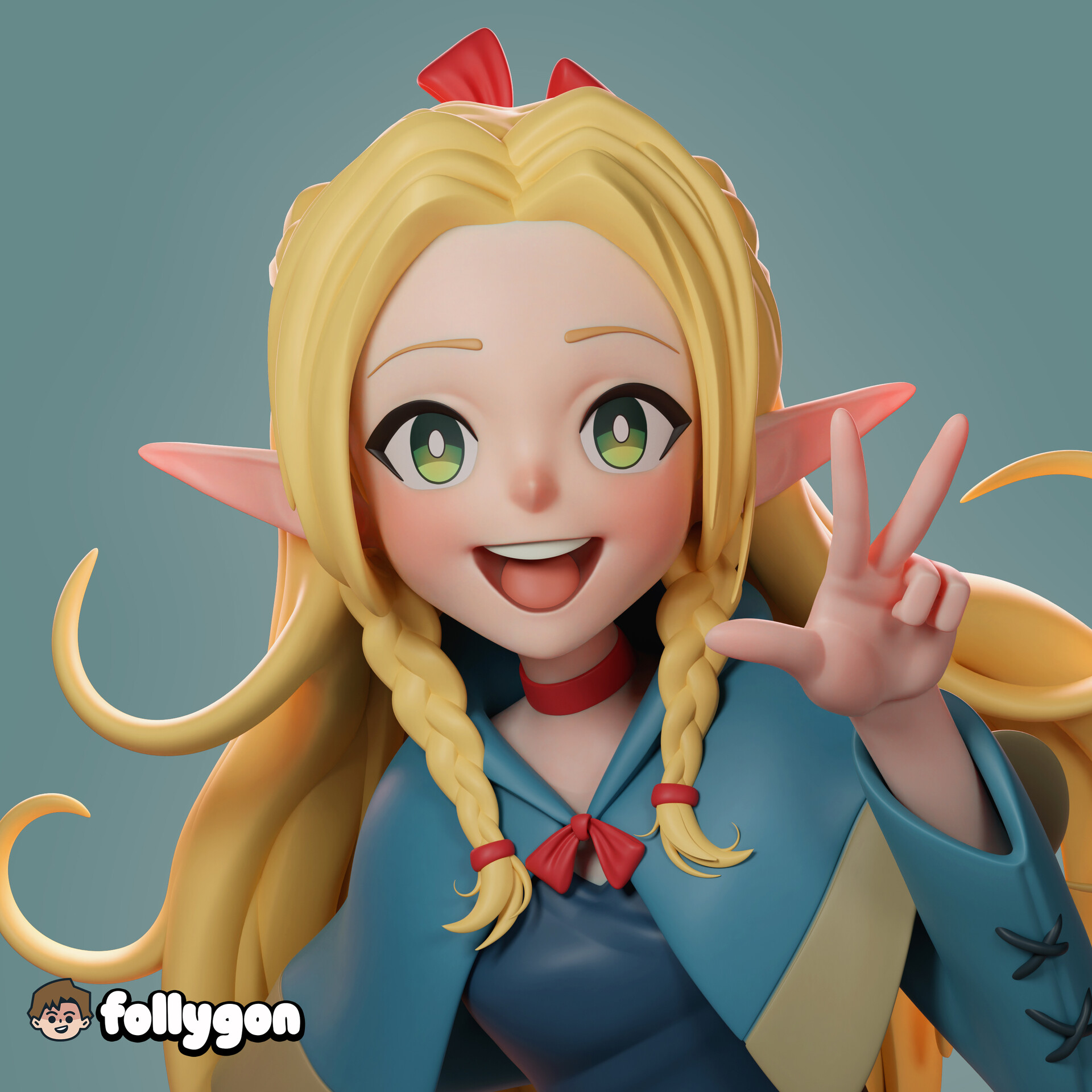 Follygon - Marcille: Dungeon Meshi🍄