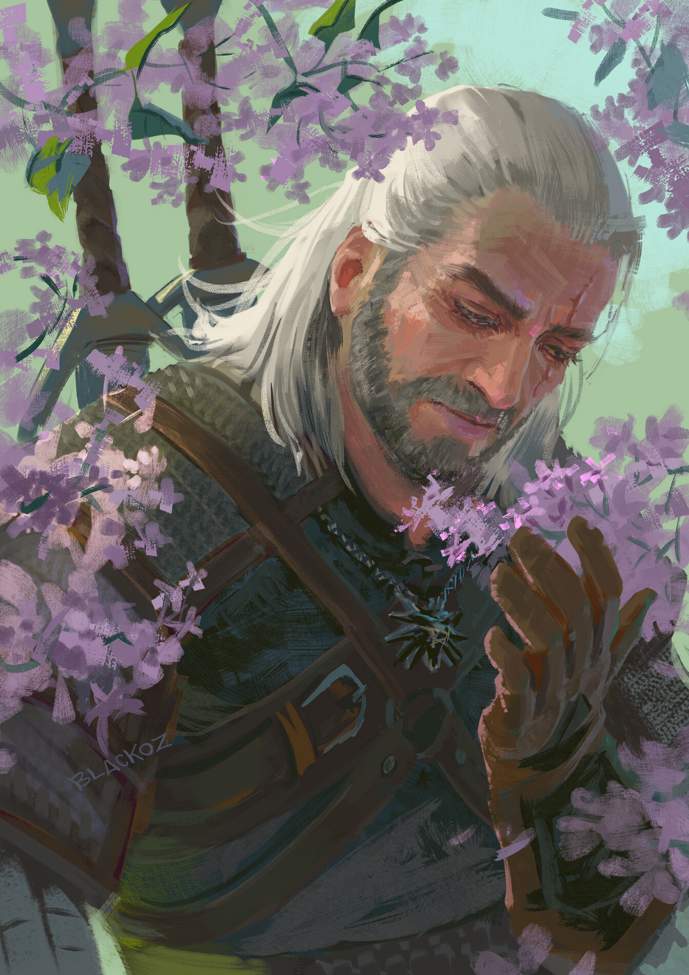 ArtStation - Romantic Witcher