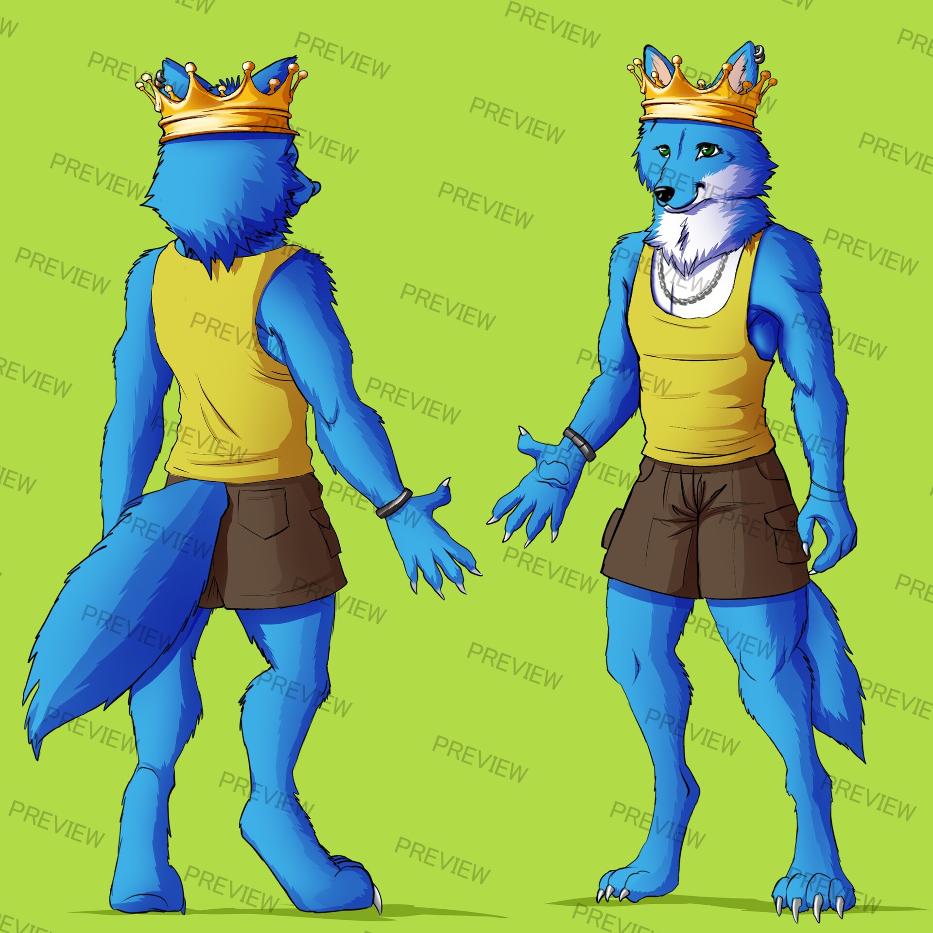 ArtStation - Reference sheet ( 2 poses)