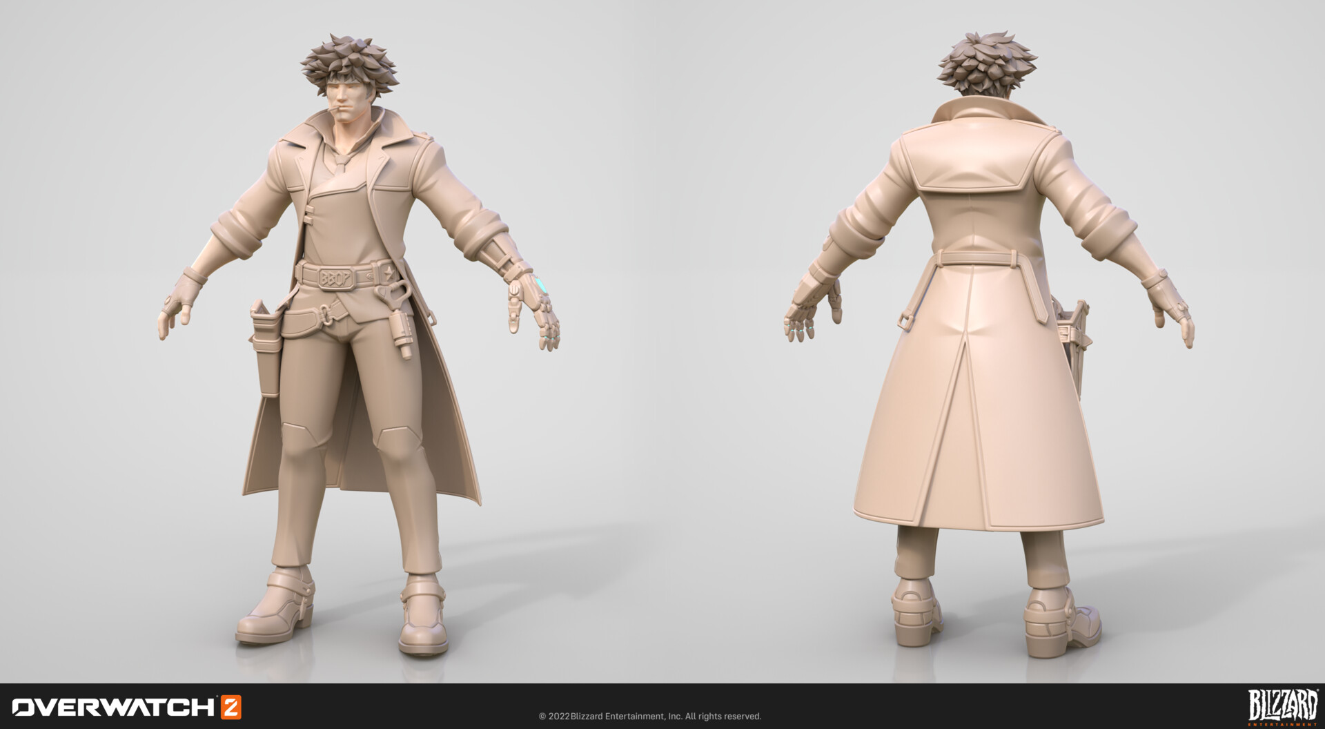 Benjamin Oman - OVERWATCH 2 - Cassidy 'Spike Spiegel'