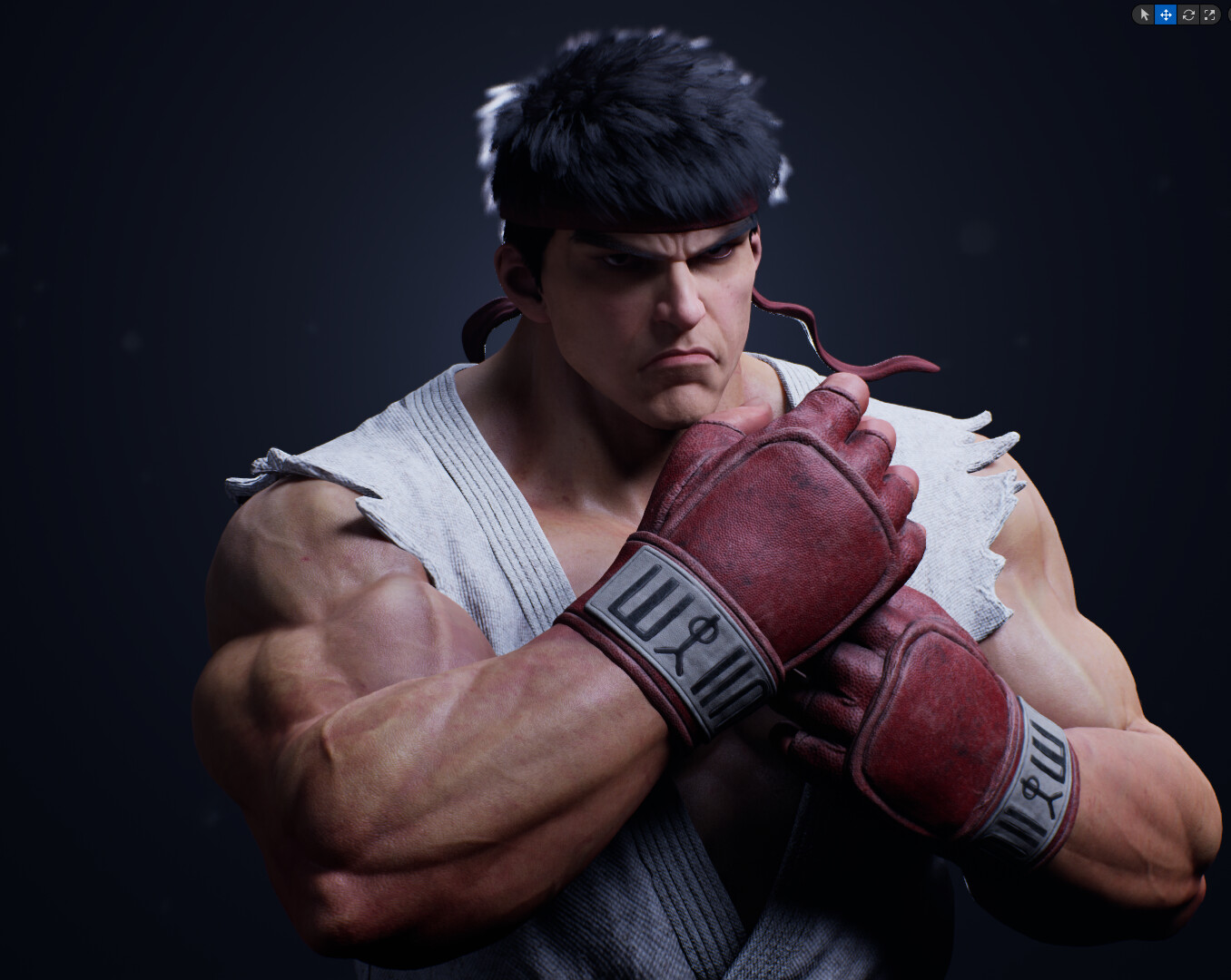 Chen Guang - 街霸《隆》虚幻5次世代游戏角色全流程教程_tutorial