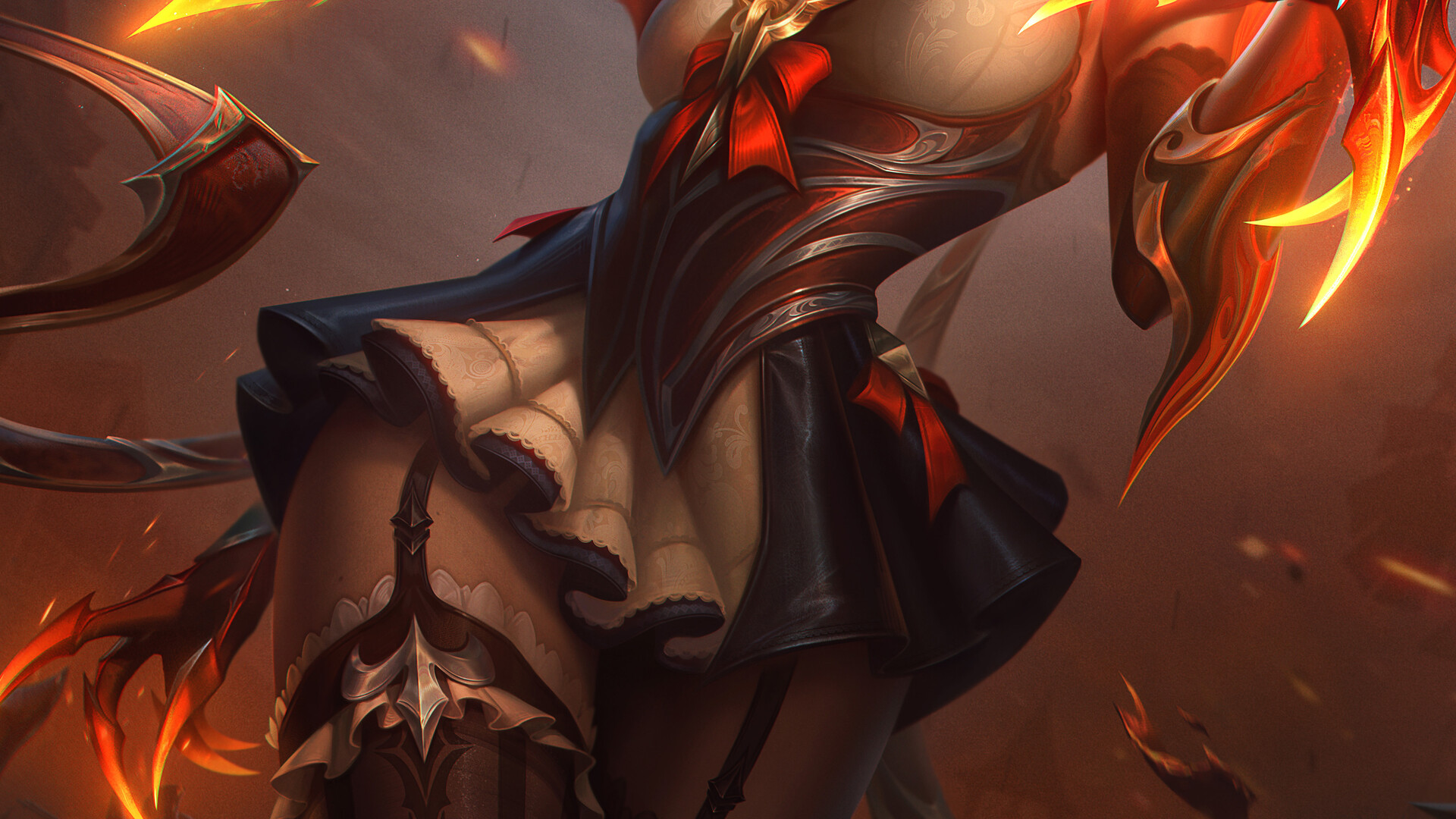 Pandart Studio - High Noon Evelynn splash for league of legends