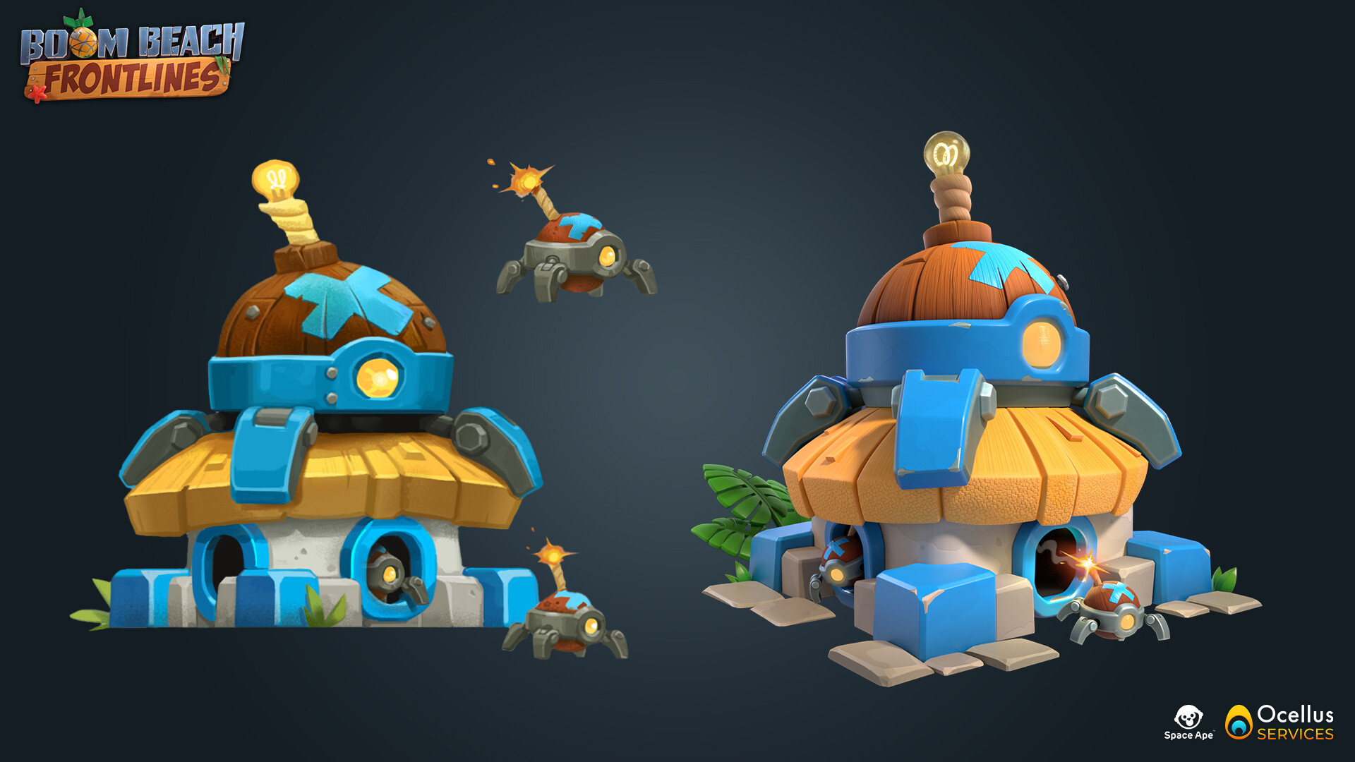 Ocellus - SERVICES - Boom Beach: Frontlines - Bomb Shack 💣
