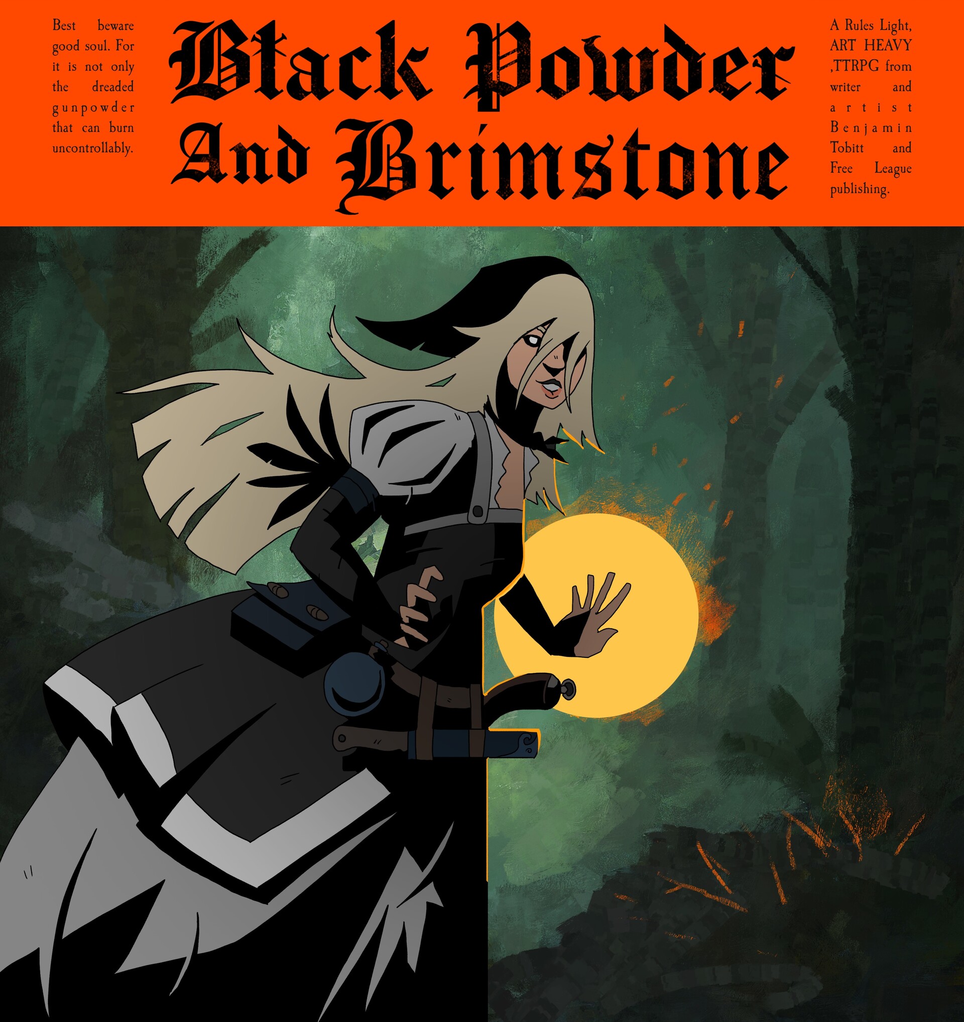ArtStation - Black Powder and Brimstone TTRPG