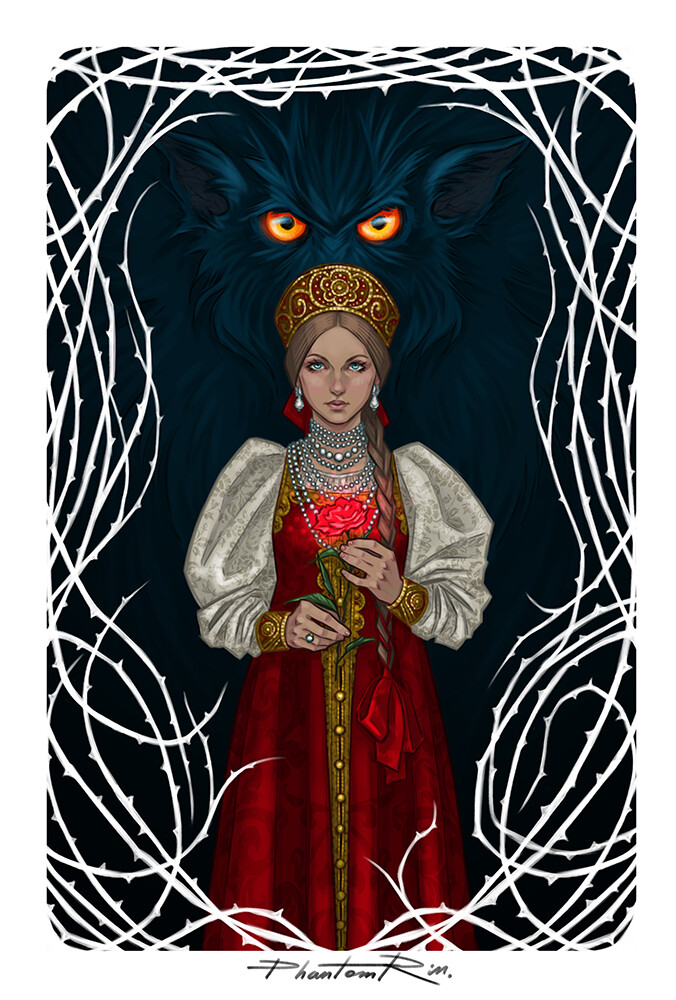 ArtStation - "The Scarlet Flower" (S.T. Aksakov)