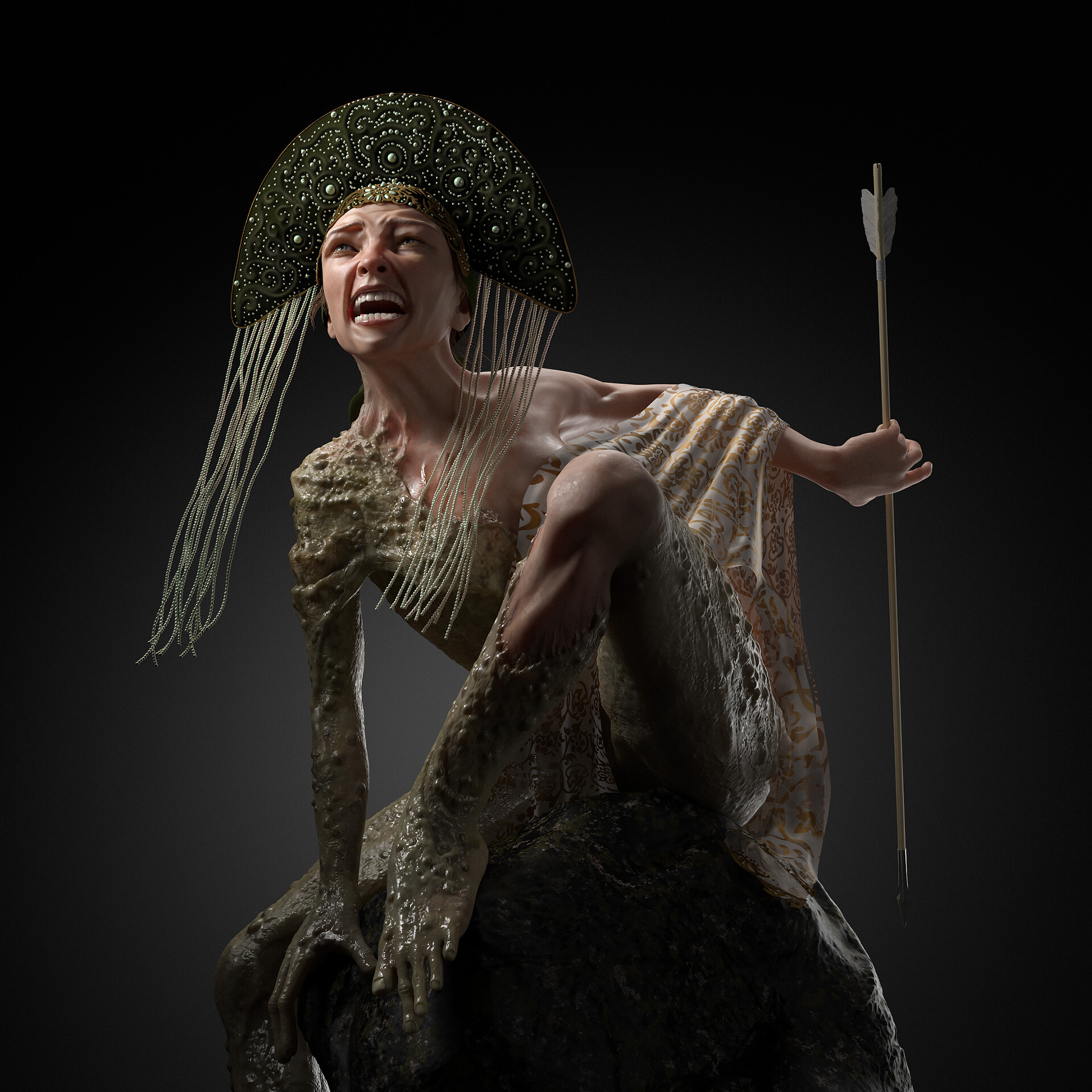 ArtStation - The Frog Princess | Царевна-лягушка