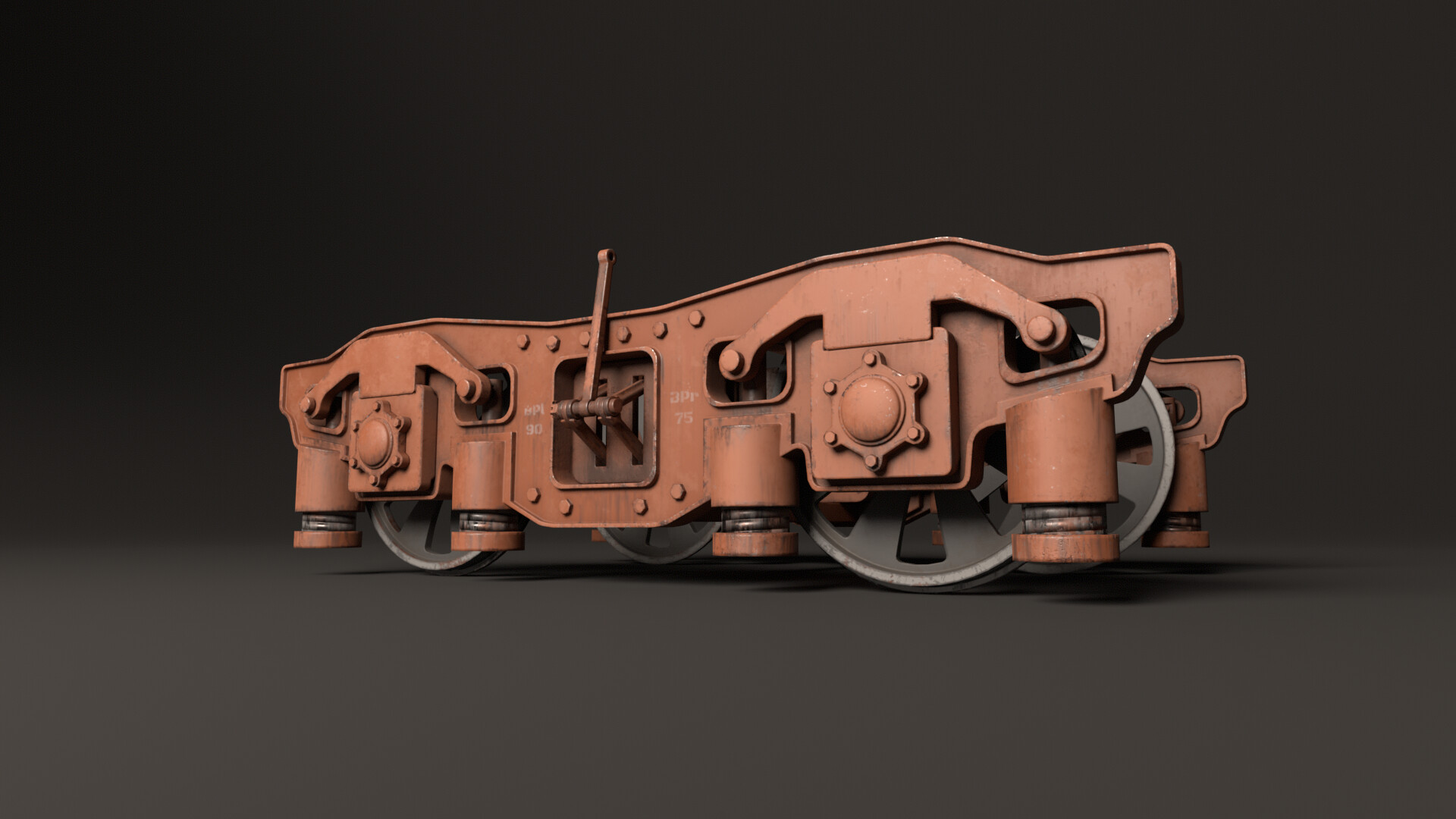 ArtStation - Train bogie
