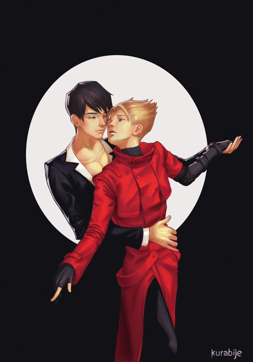 ArtStation - Trigun Fan Art in Style Of Leyendecker