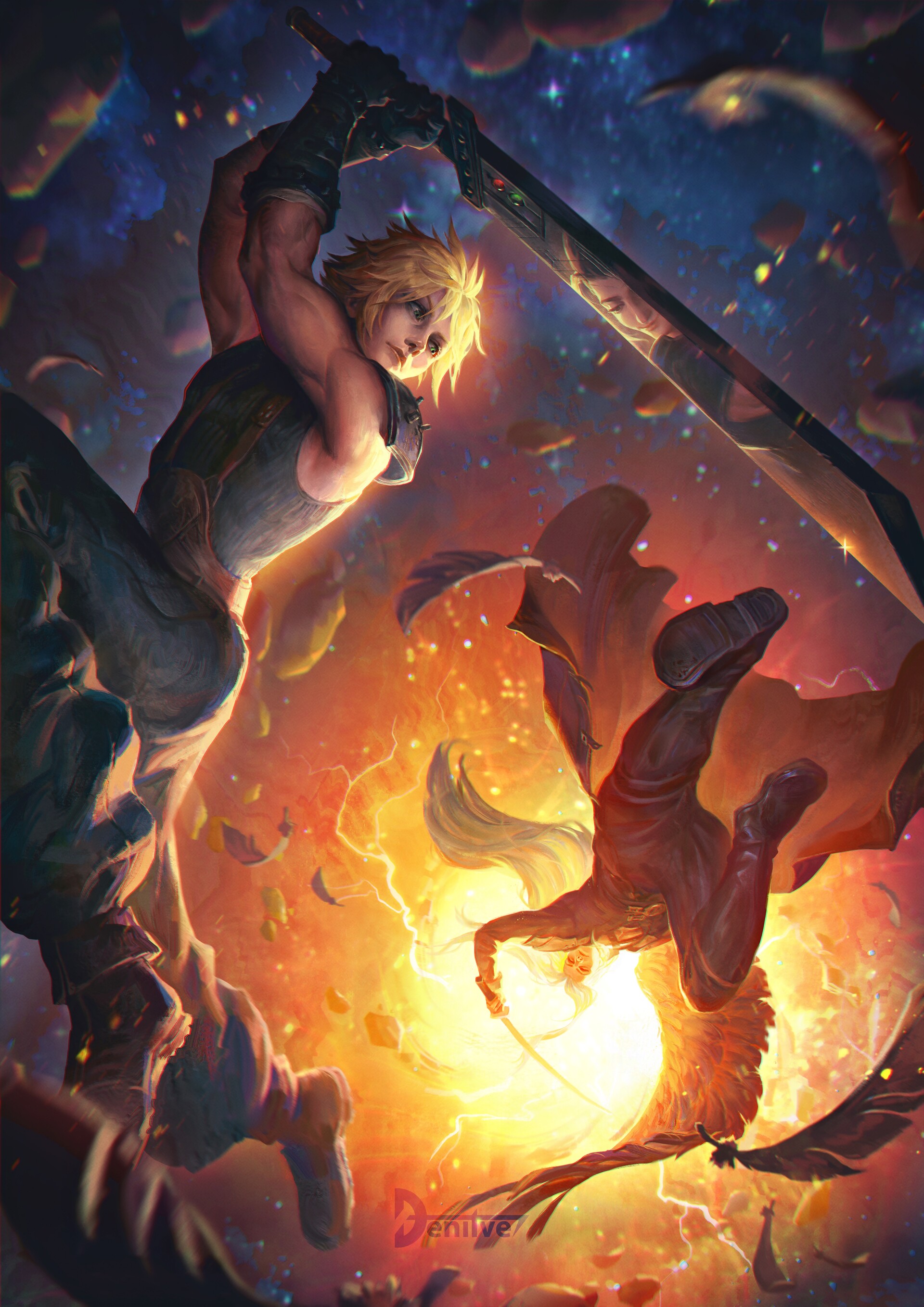 ArtStation - FFVII Rebirth fanart