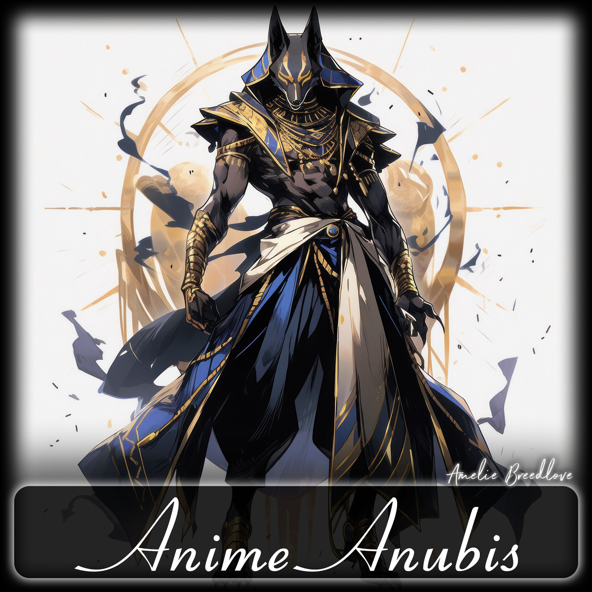 ArtStation - 200 Anime Anubis (Full Body) Reference Pack | 4K | v.5