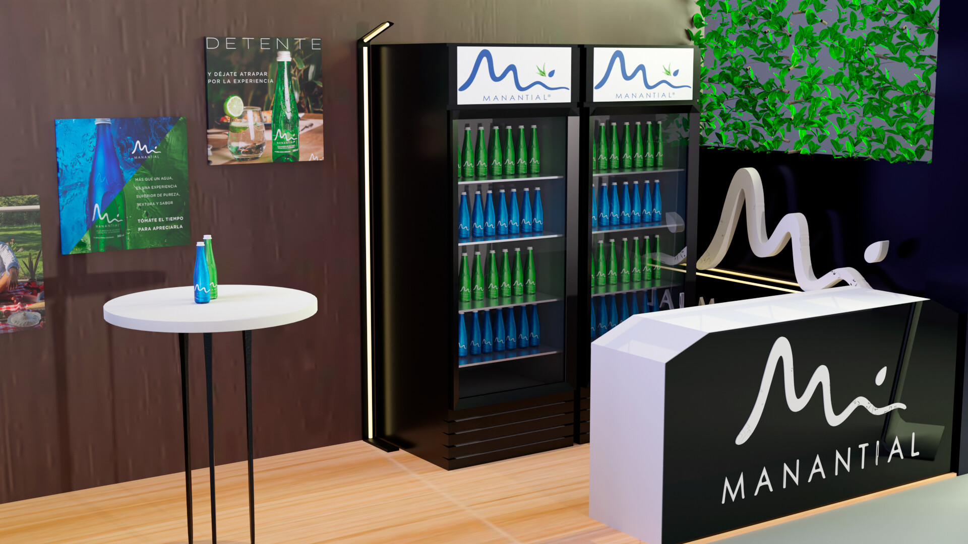 ArtStation - STAND PARA MANANTIAL