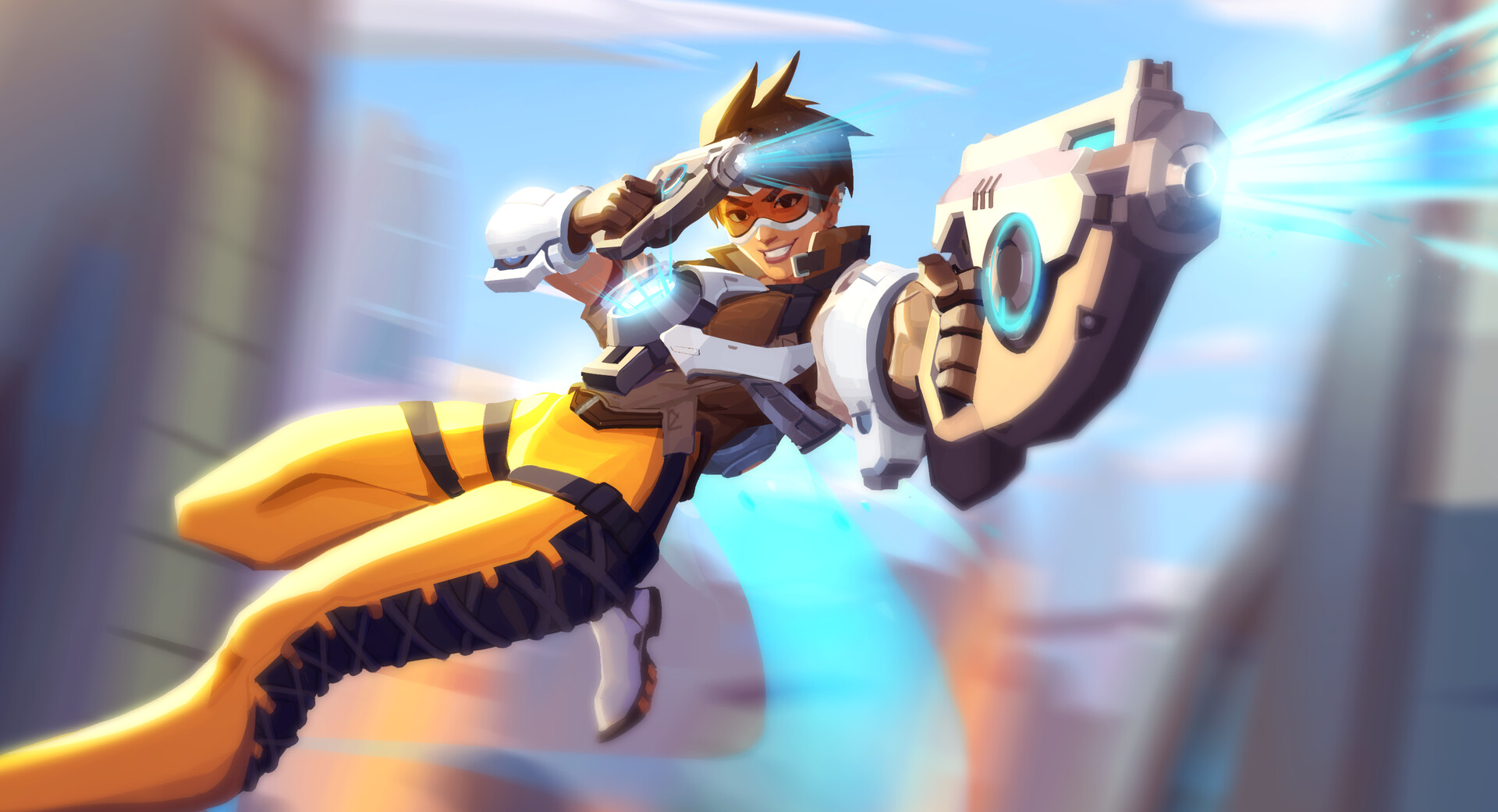 ArtStation - OW2 Tracer fanpiece