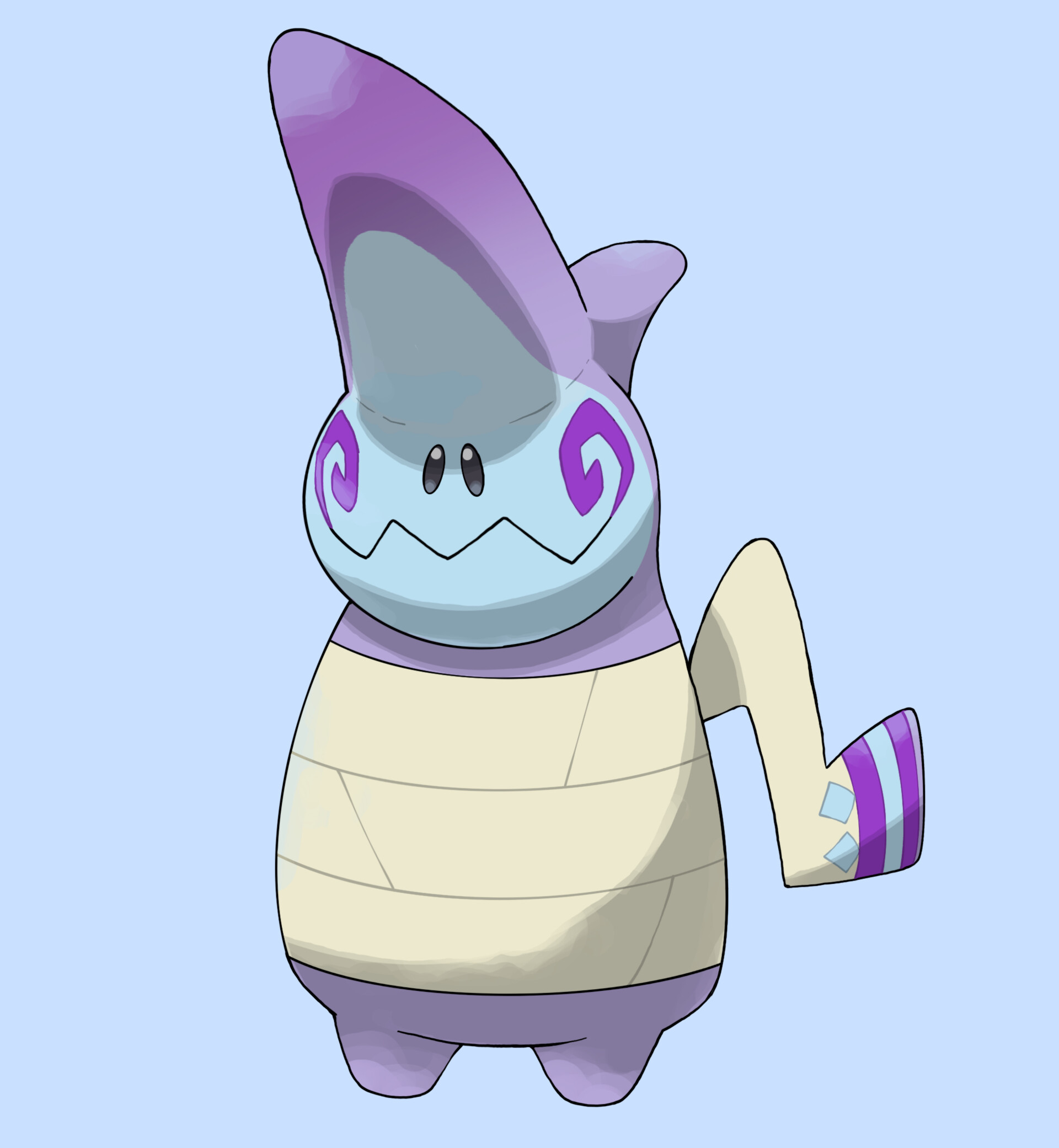 ArtStation - Ghost Goblin Shark - Fakemon