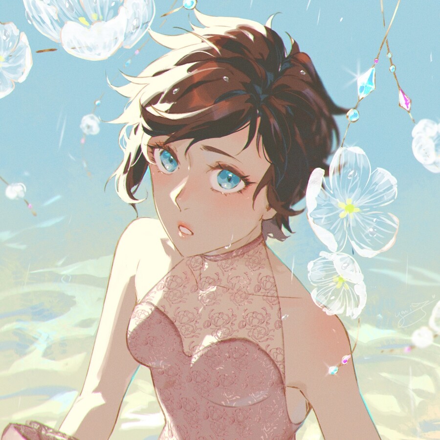 Surrender Comics - Celeste - Skeleton Flower